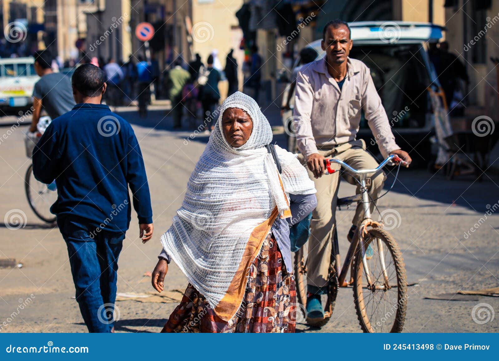 Local People on the Asmara Streets Editorial Stock Photo - Image of ...