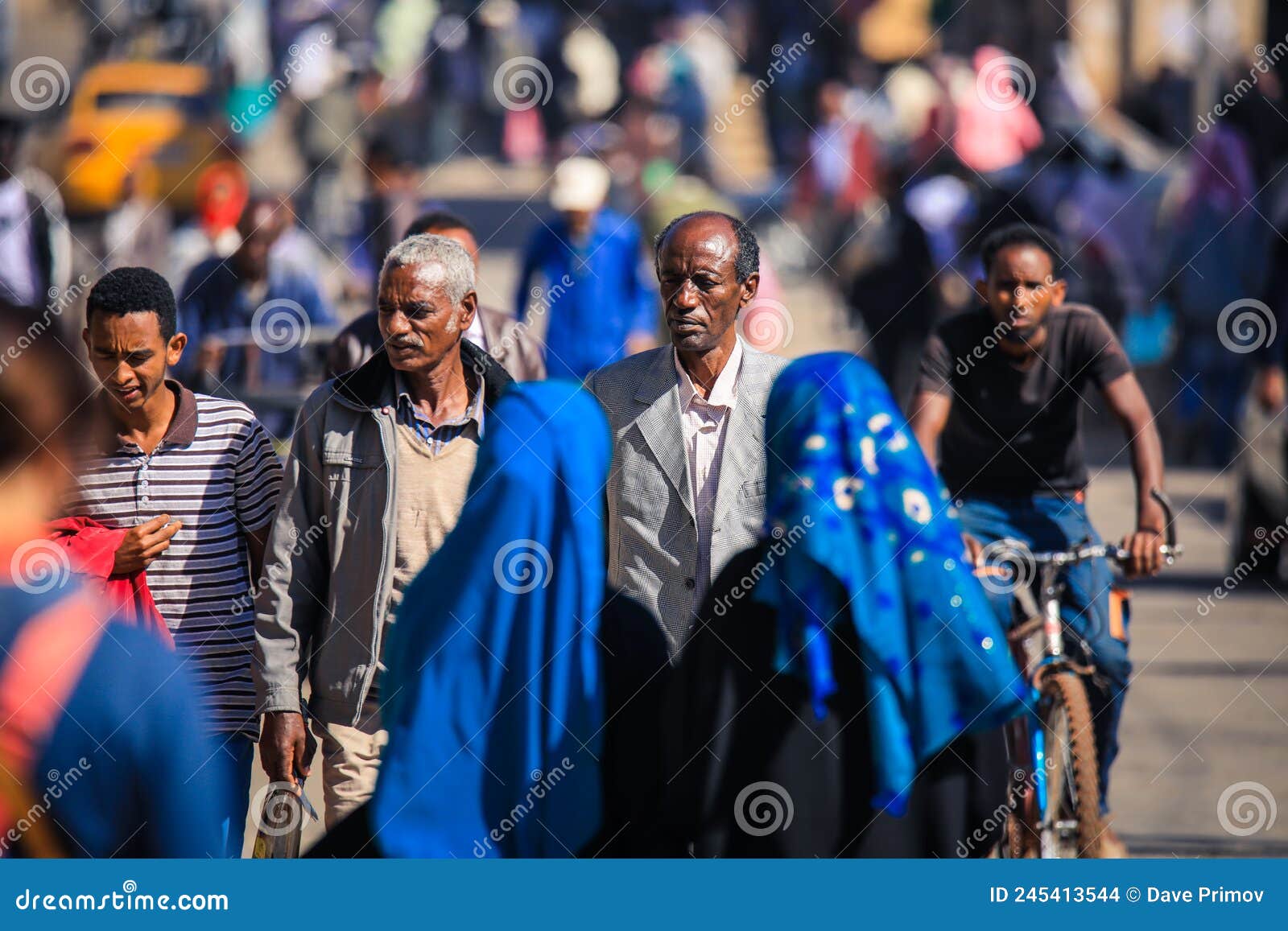 Local People on the Asmara Streets Editorial Stock Image - Image of ...