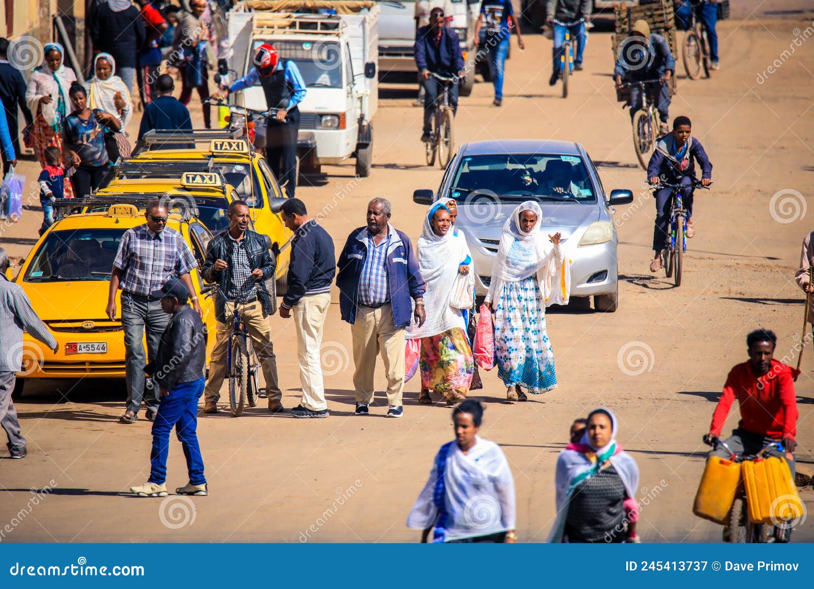 Local People on the Asmara Streets Editorial Photography - Image of ...