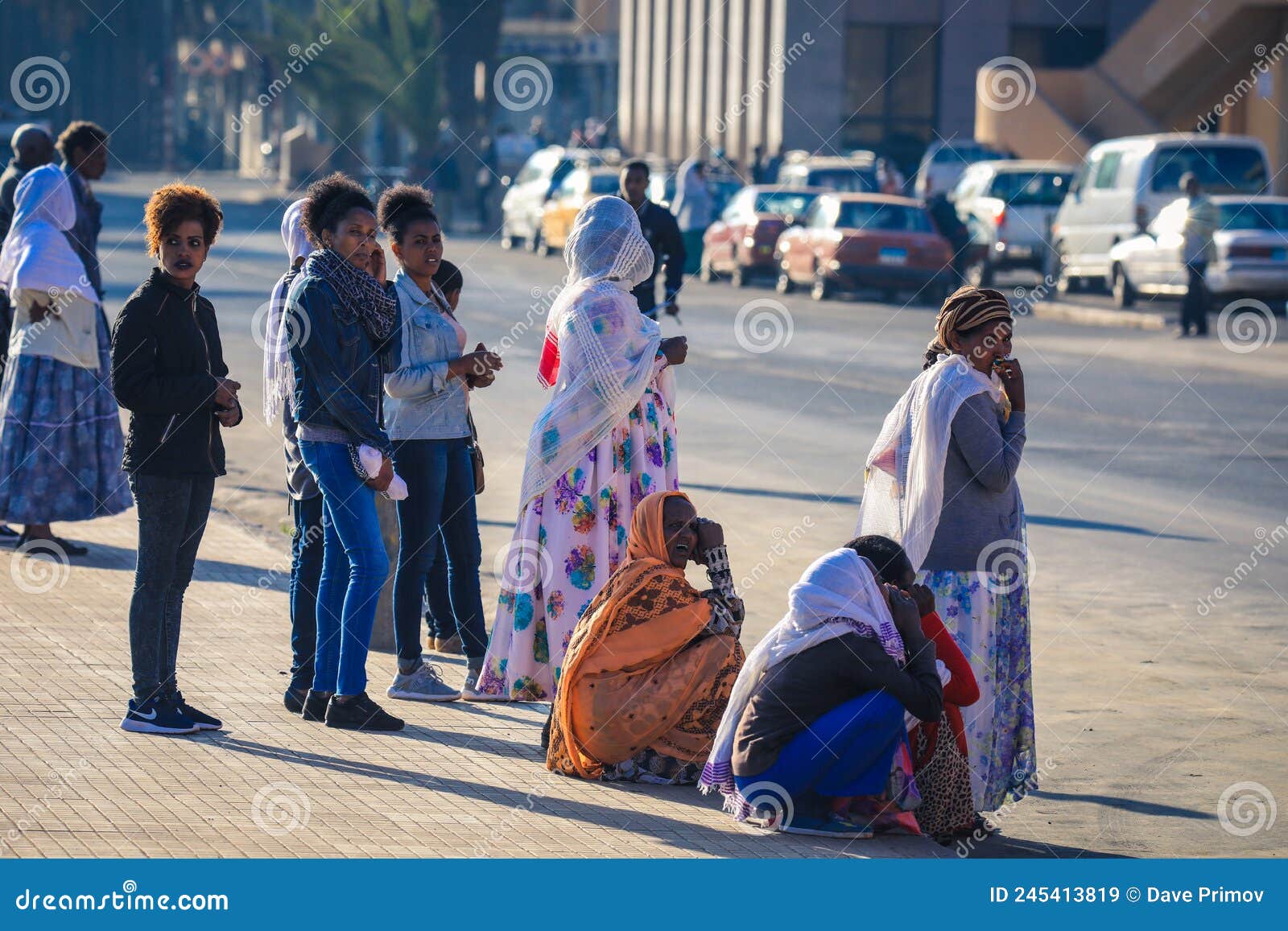 Local People on the Asmara Streets Editorial Stock Image - Image of ...