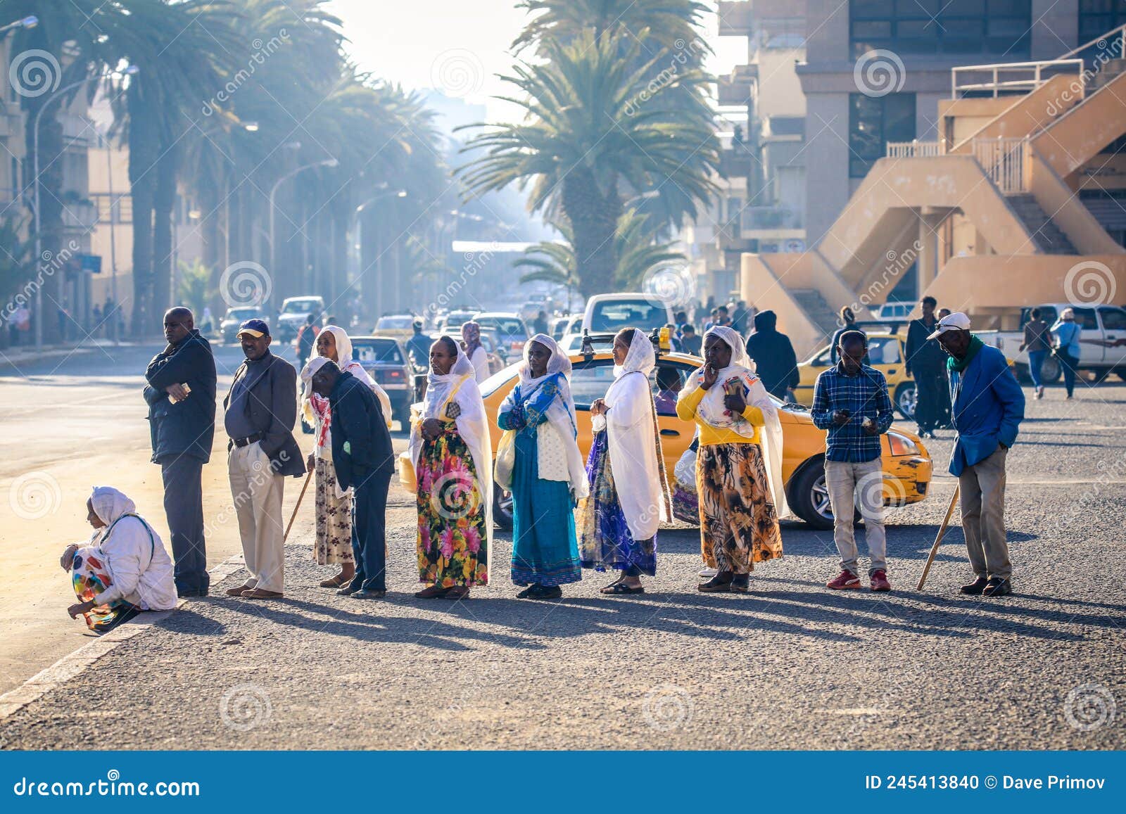 Local People on the Asmara Streets Editorial Image - Image of area ...