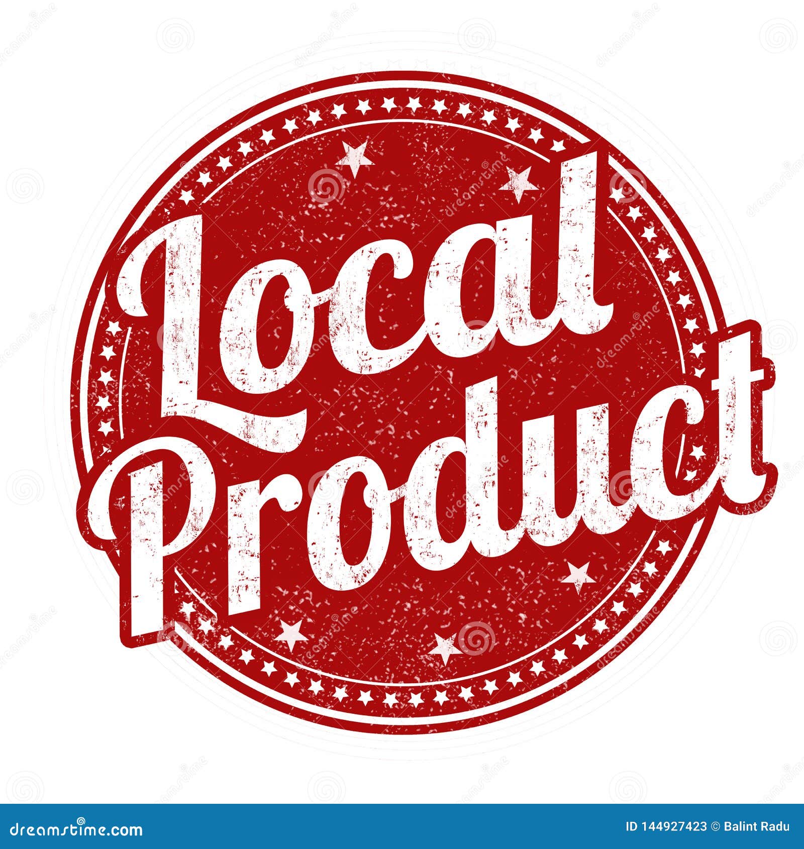 Local Product Locally Manufactured Icon Stamp Sticker Emblem Design Of ...