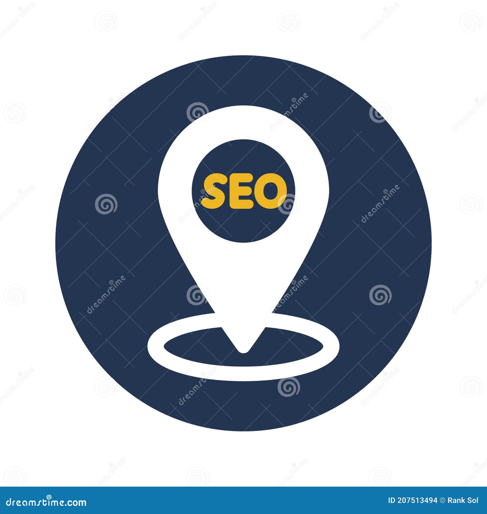 Local Seo, Location, Seo, Pin Fully Editable Vector Icons Stock Vector ...