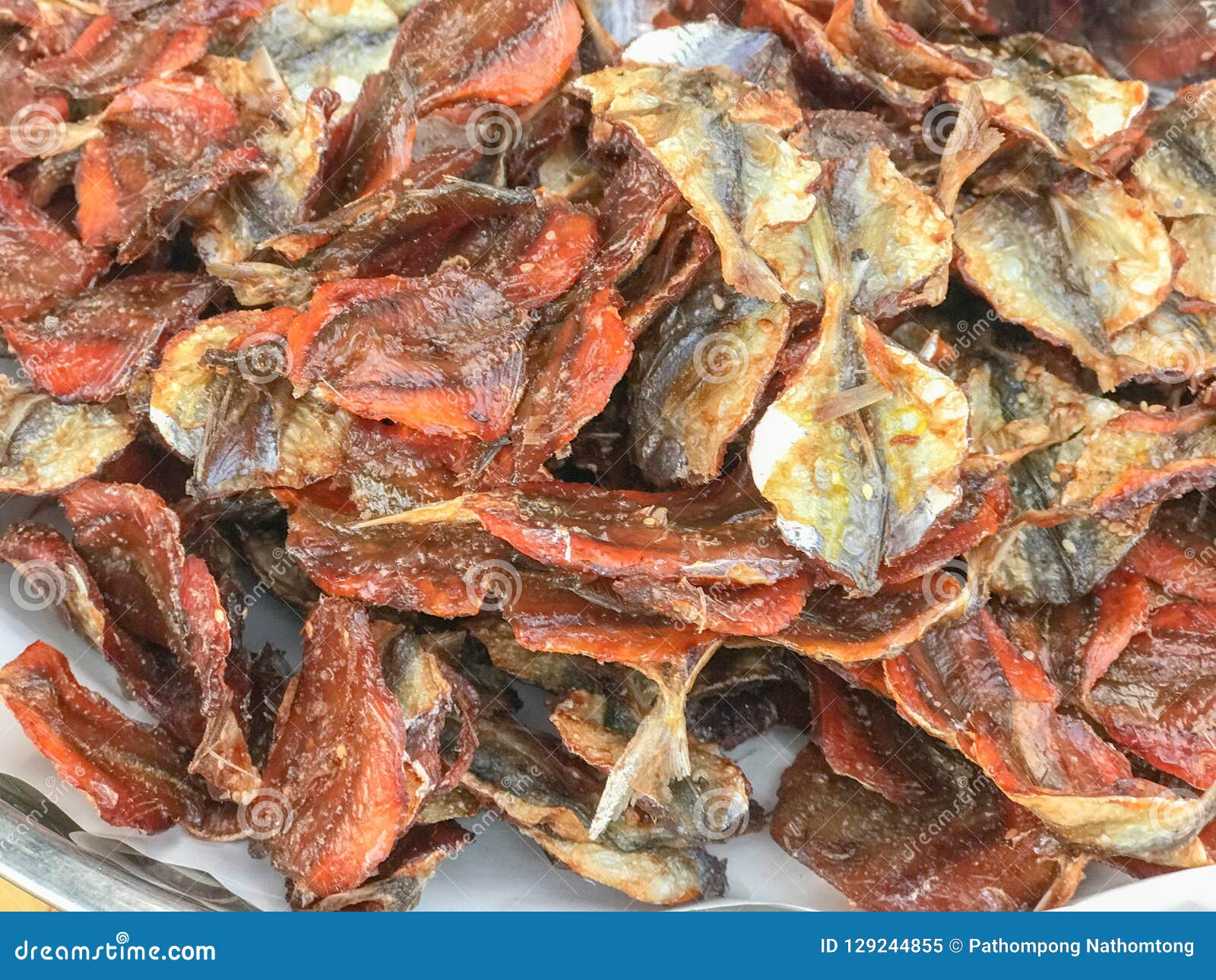 Local Small Fish in Local of Thailand Stock Image - Image of closeup ...