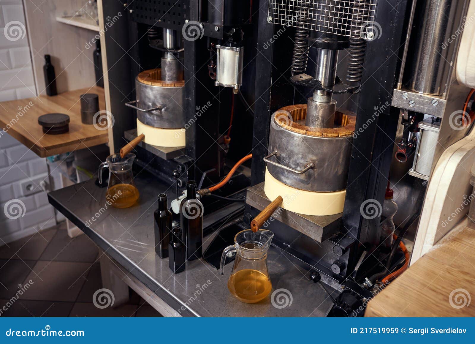 Local Small Seed Oil Production. Fresh Extra Virgin Linseed Oil ...
