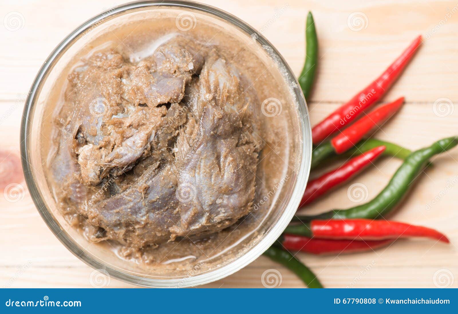 Local Thai Pickled Fish or Pla-ra Stock Photo - Image of tasty ...