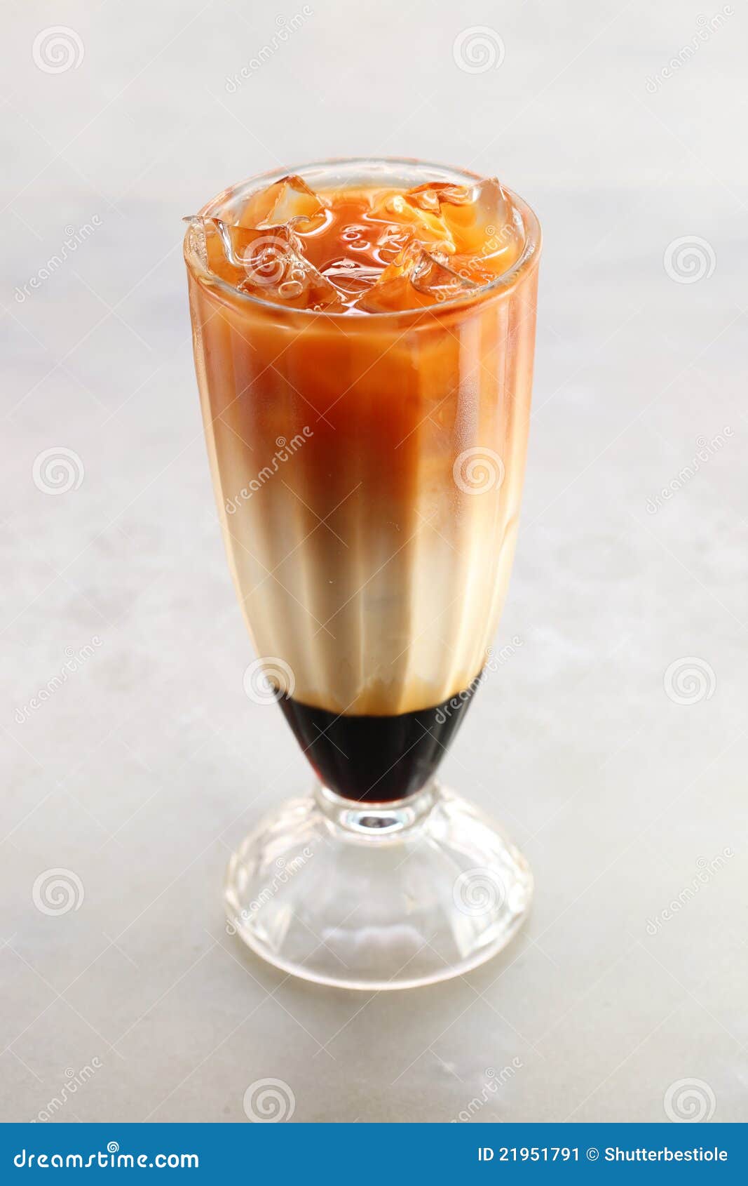 Local three layered tea stock image. Image of gula, thirsty - 21951791