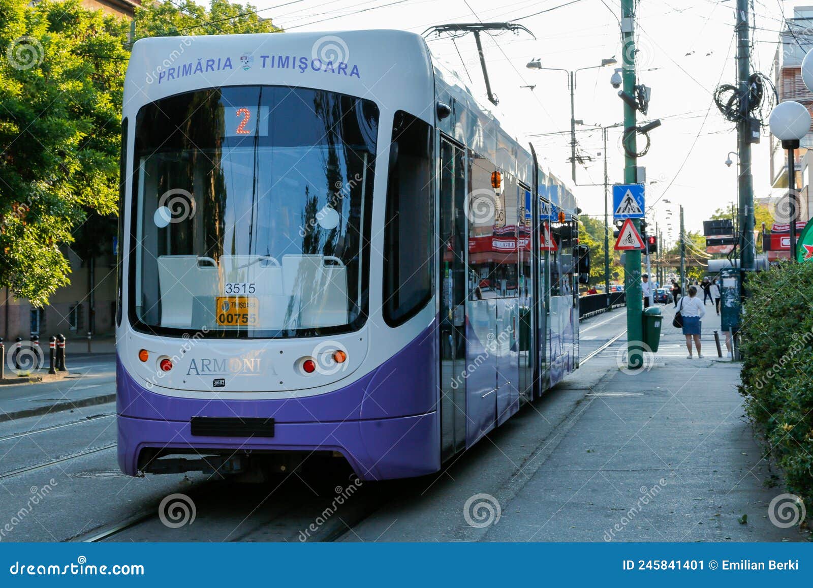 Tramway in Timisoara City Romania Editorial Photo - Image of romania ...