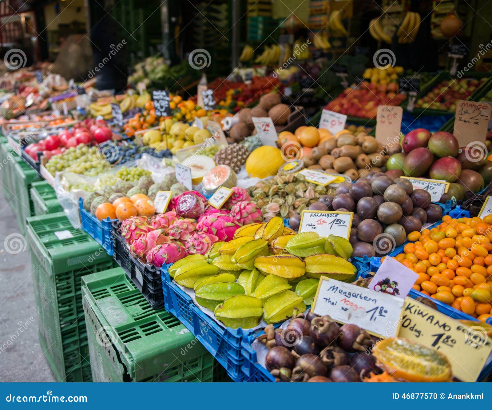 Local vegetable market stock photo. Image of sale, vegetable - 46877570