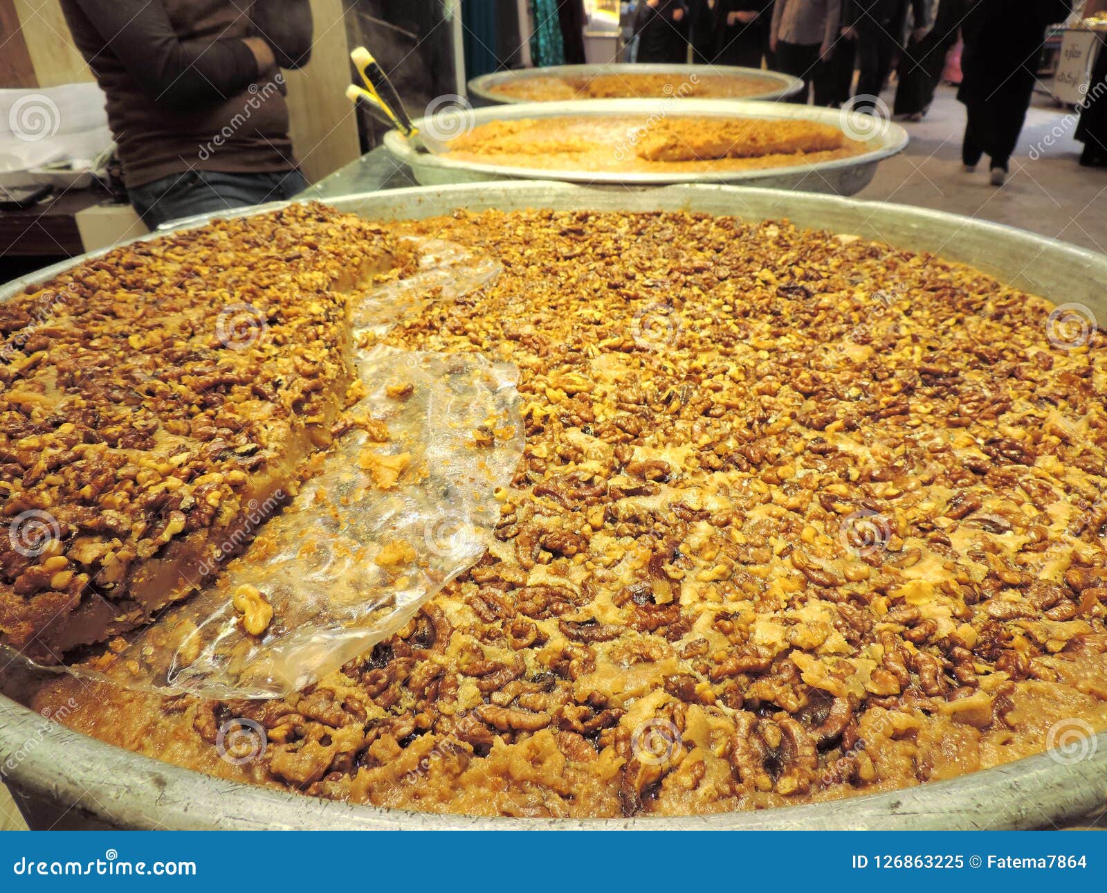 Local Sweets Shop in the Streets of Karbala, Iraq Stock Image - Image ...