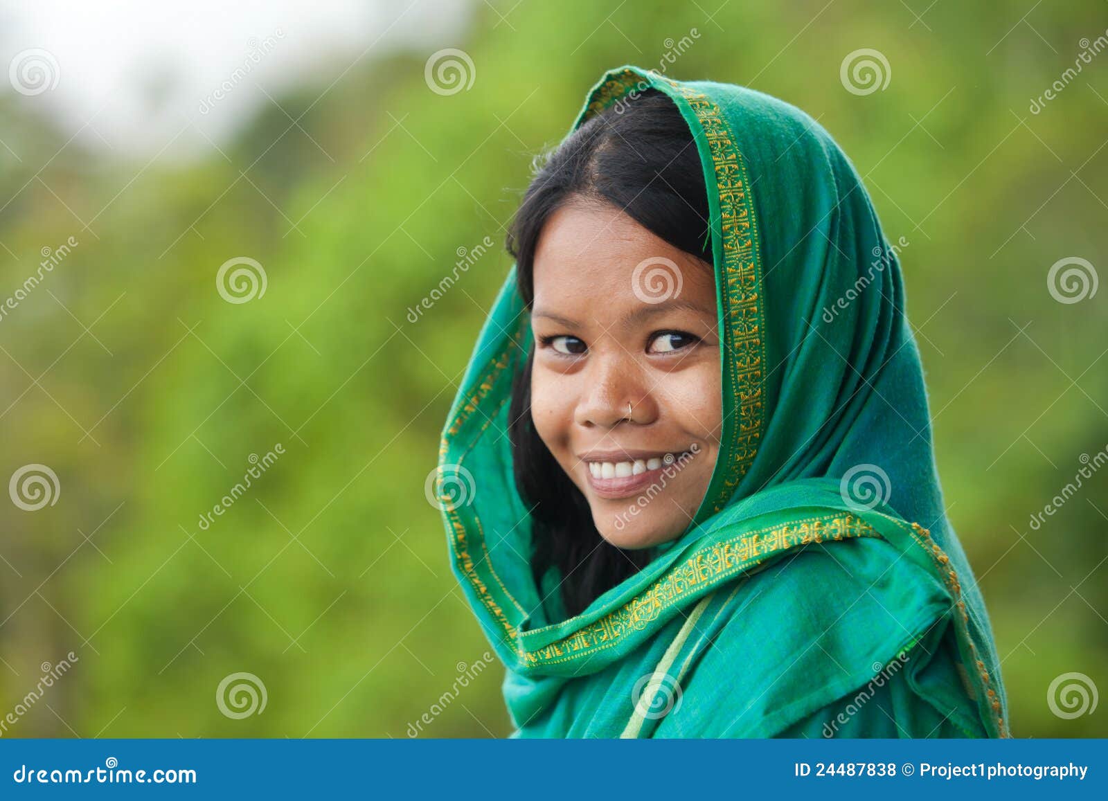 Local woman stock photo. Image of good, pretty, east - 24487838