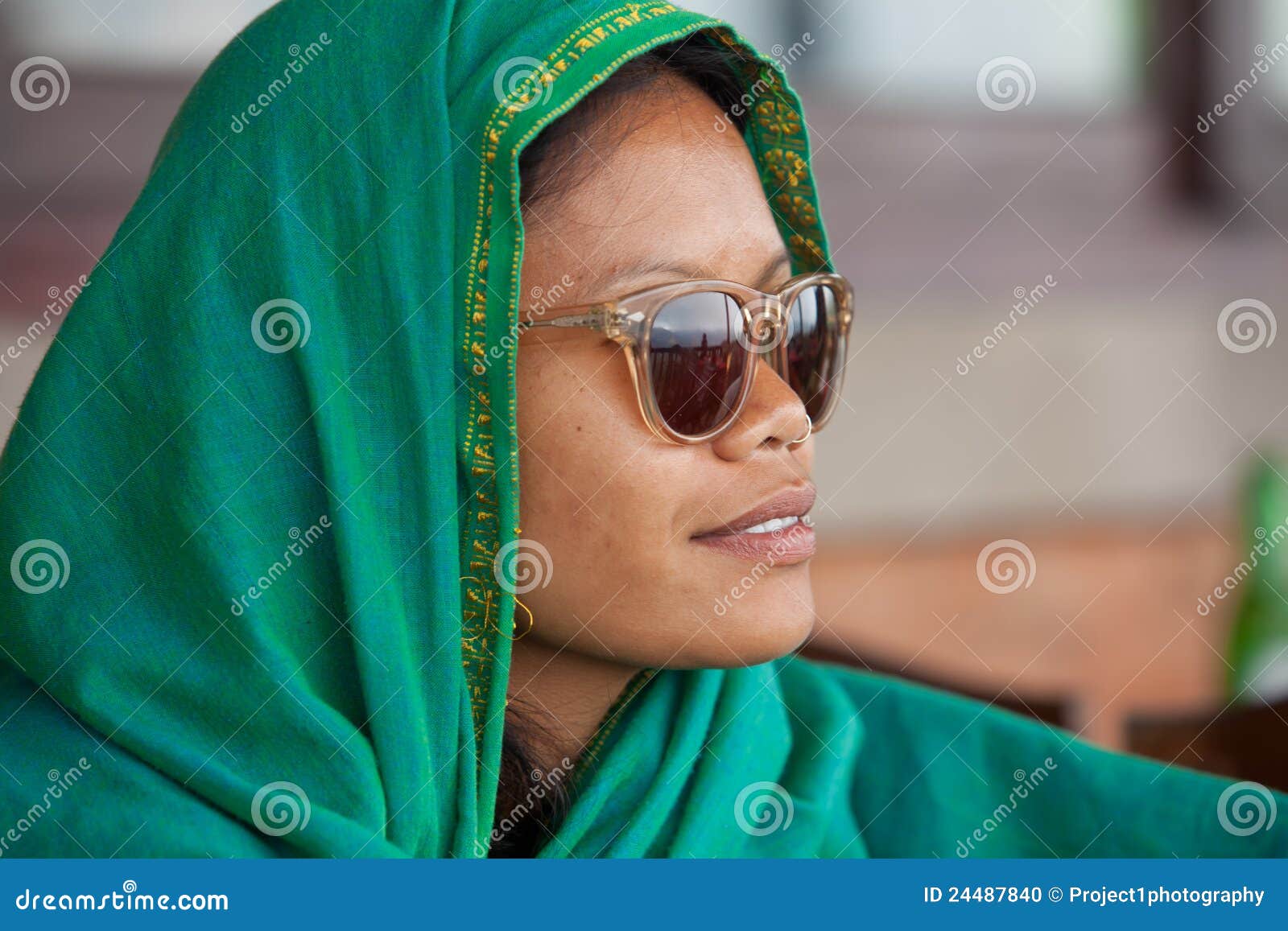 Local woman stock photo. Image of green, faith, pretty - 24487840