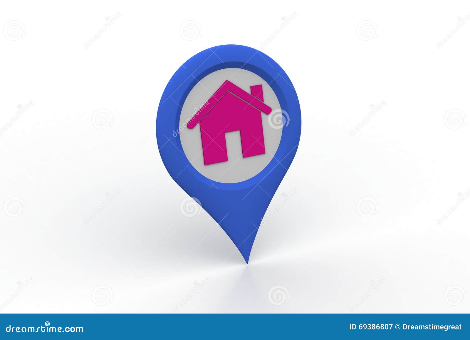 Localizador do mapa ilustração stock. Ilustração de conceitos - 69386807