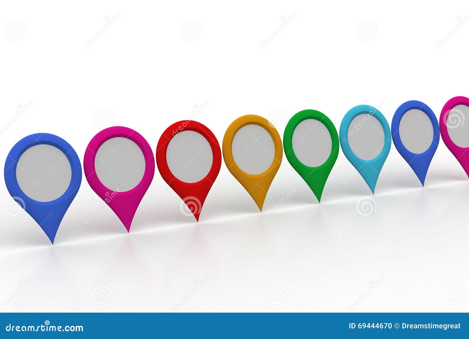 Localizador do mapa foto de stock. Imagem de alvejado - 69444670