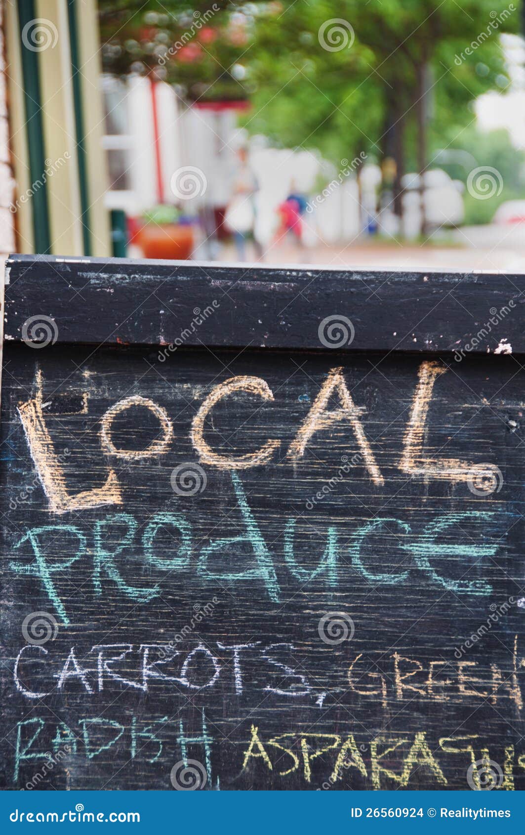 Locally Grown Vegetable Sign Stock Photo - Image of greens, sustainable ...