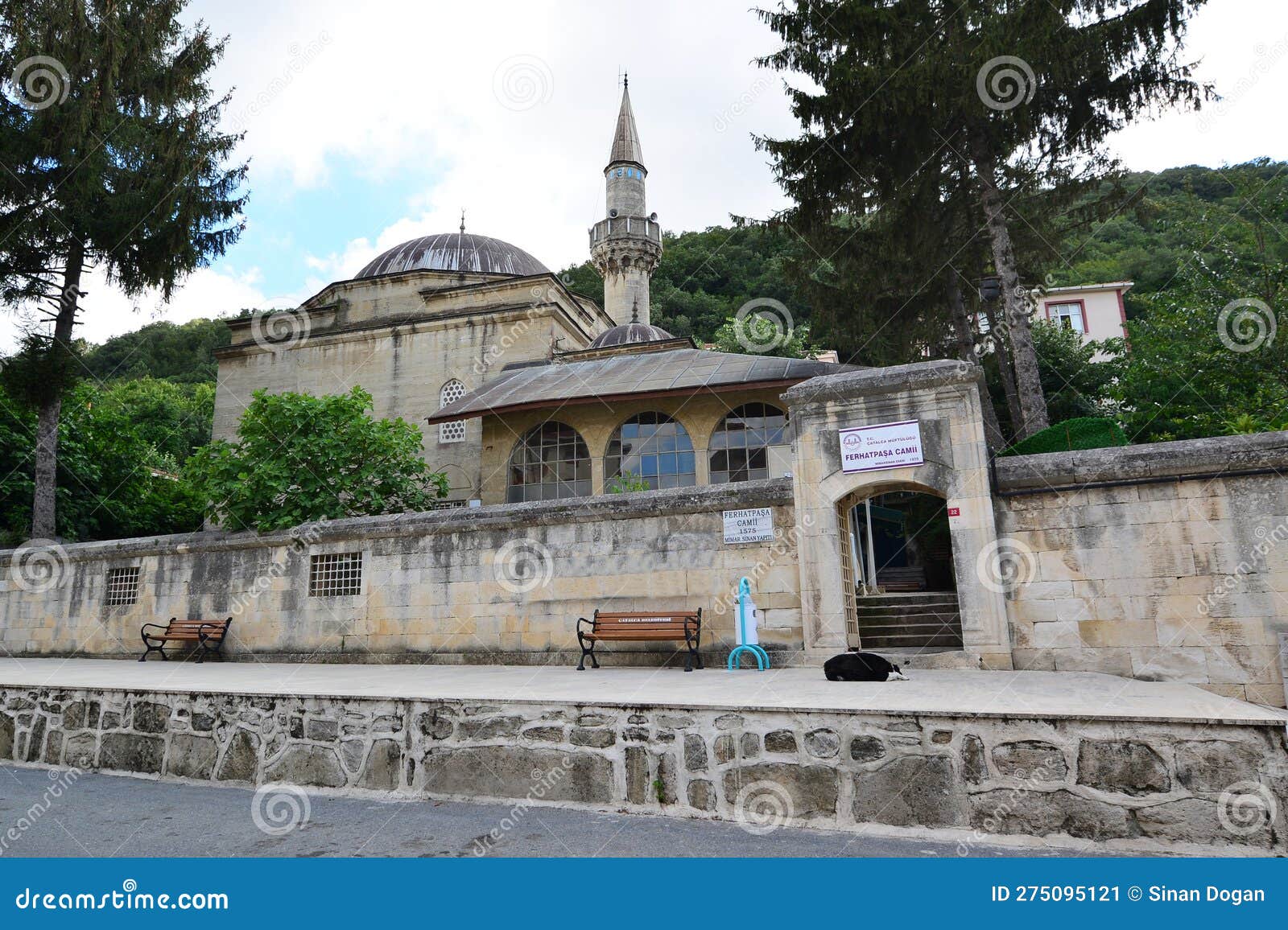 Ferhat Pasha Mosque editorial photo. Image of built - 275095121