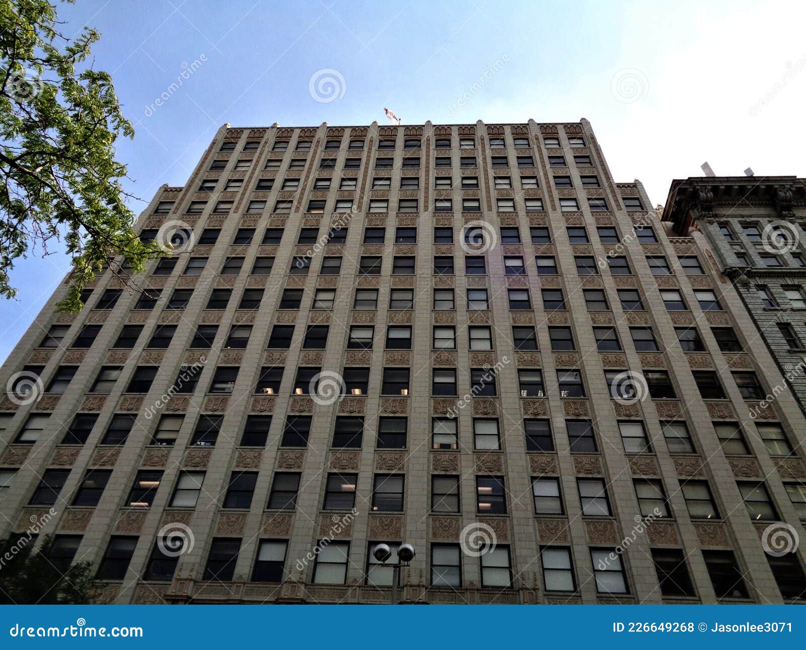High-rise office building stock photo. Image of high - 226649268