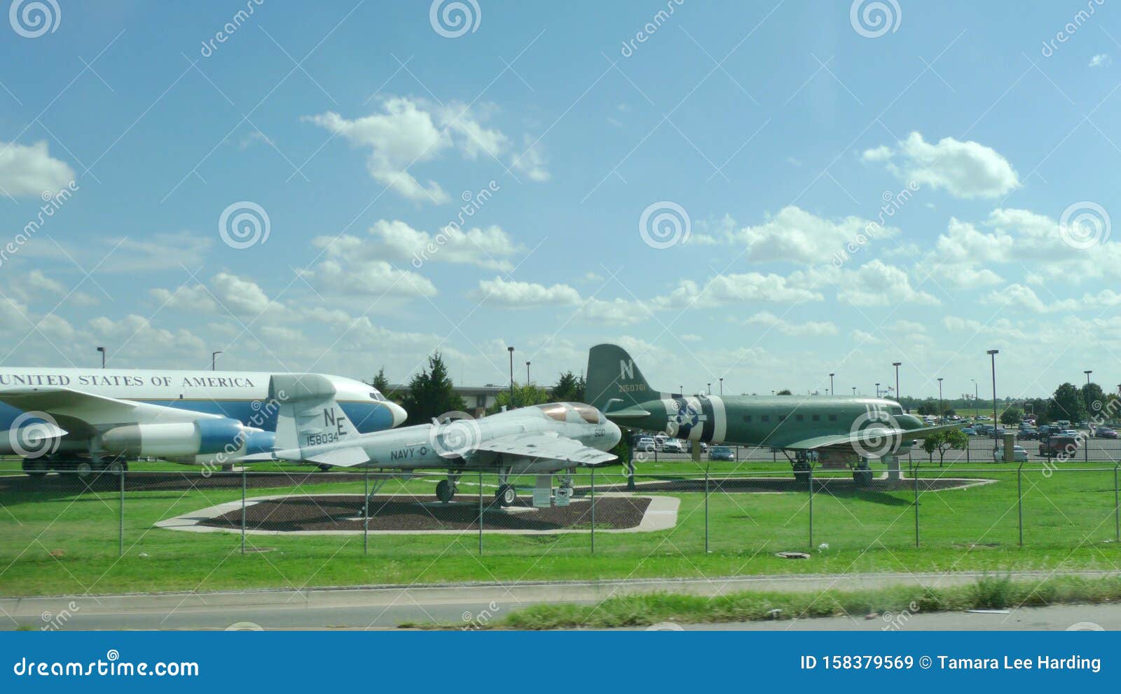 Tinker Air Force Base Planes are on Display Along the Highway Editorial ... Tinker Air Force Base Planes are on Display Along the Highway Editorial ...