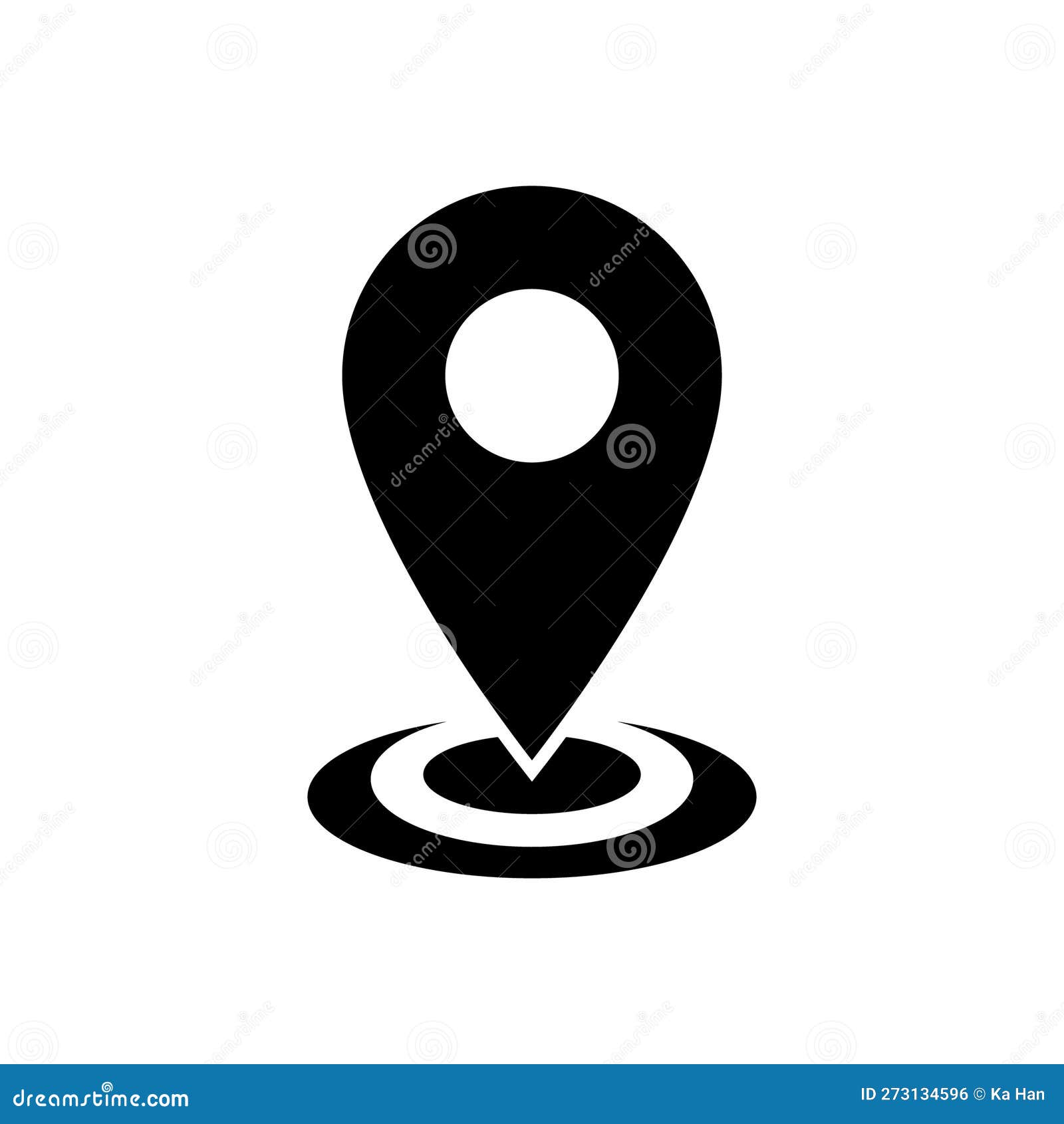 Location, Address Position Icon Vector in Trendy Style Stock Vector ...