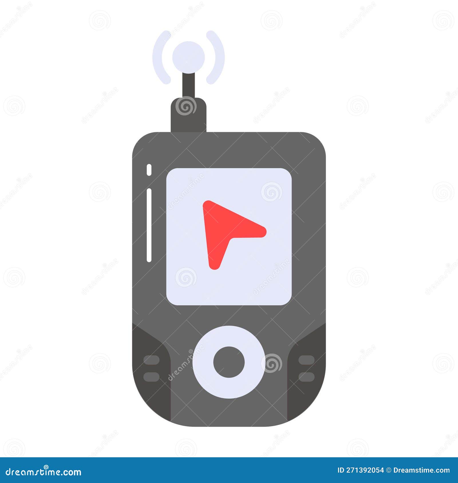 Location Finding Device Vector, Modern Icon of Geocaching Stock Vector ...