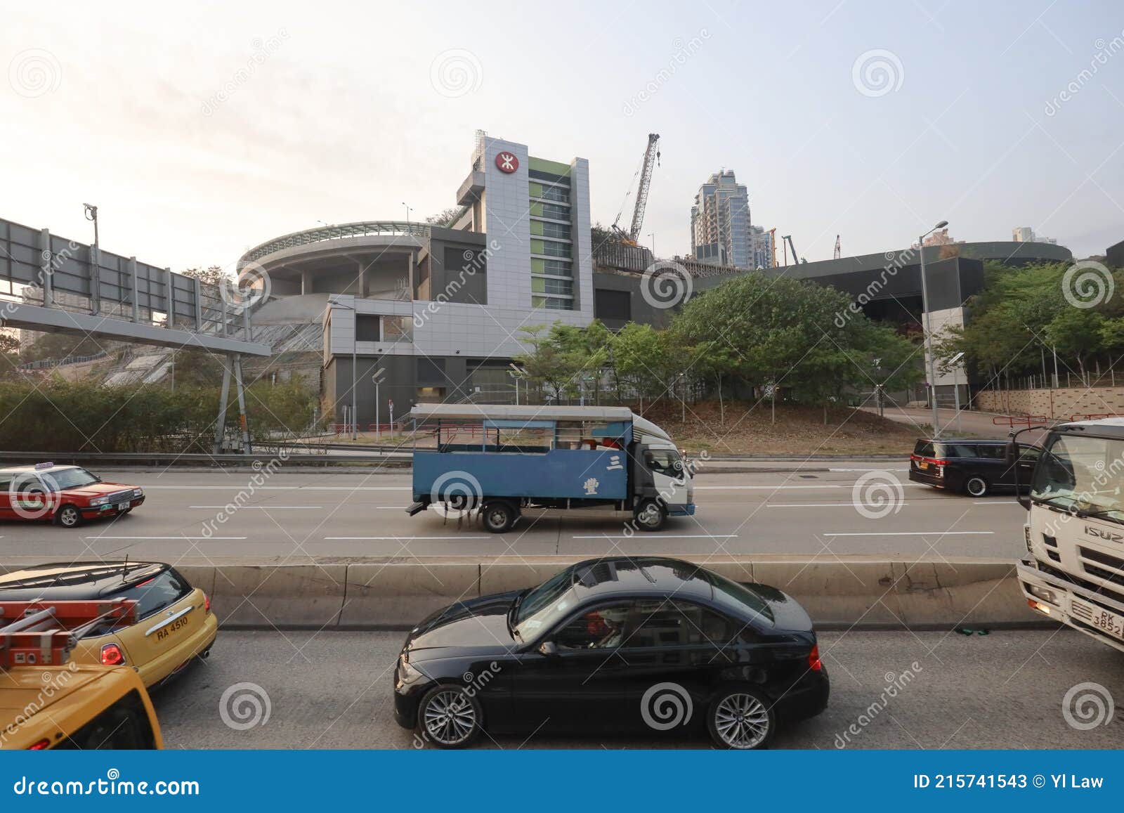 The Location of Ho Man Tin Station Hk 27 March 2021 Editorial Stock ...