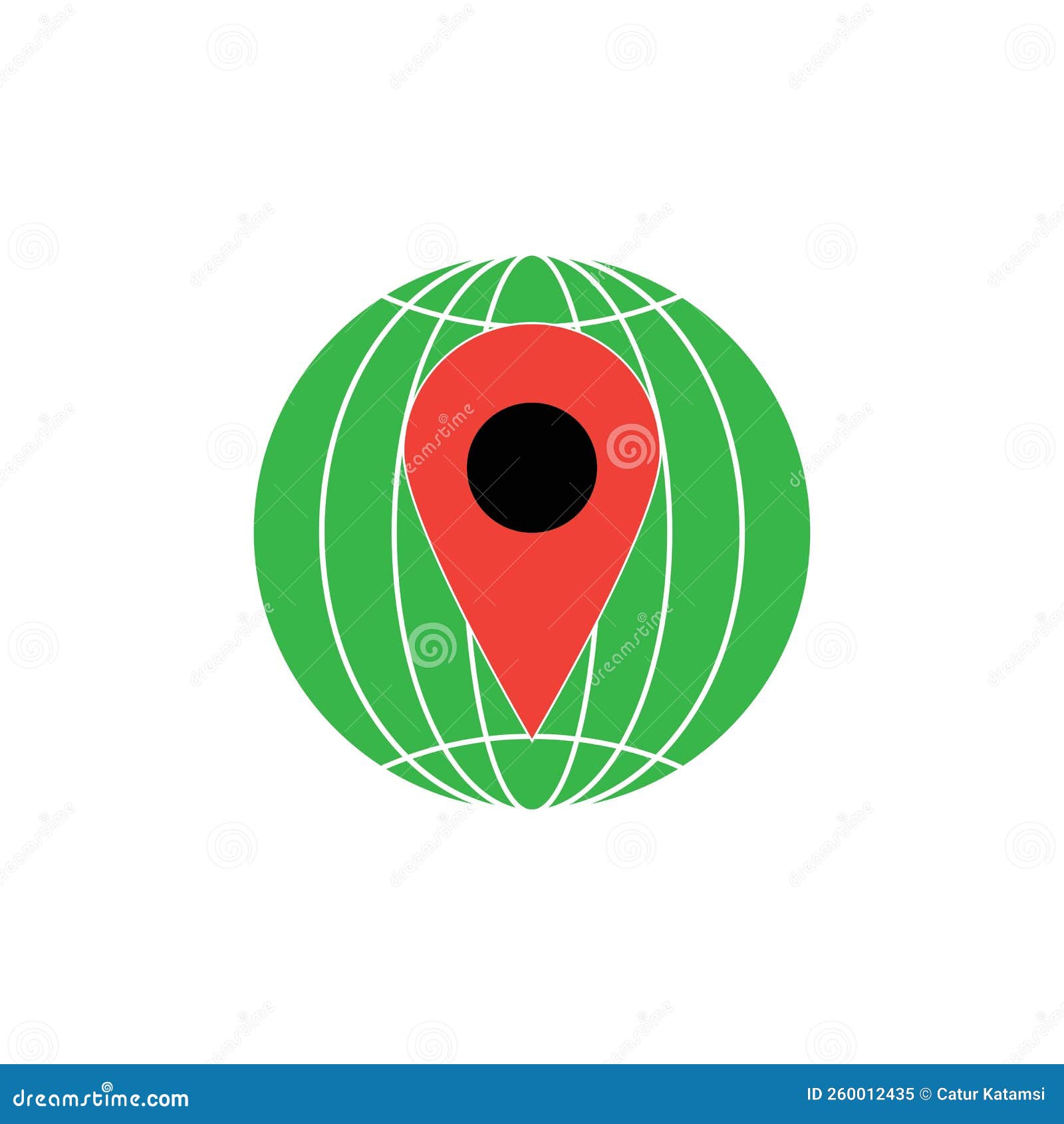 Location icon logo vector stock illustration. Illustration of design ...