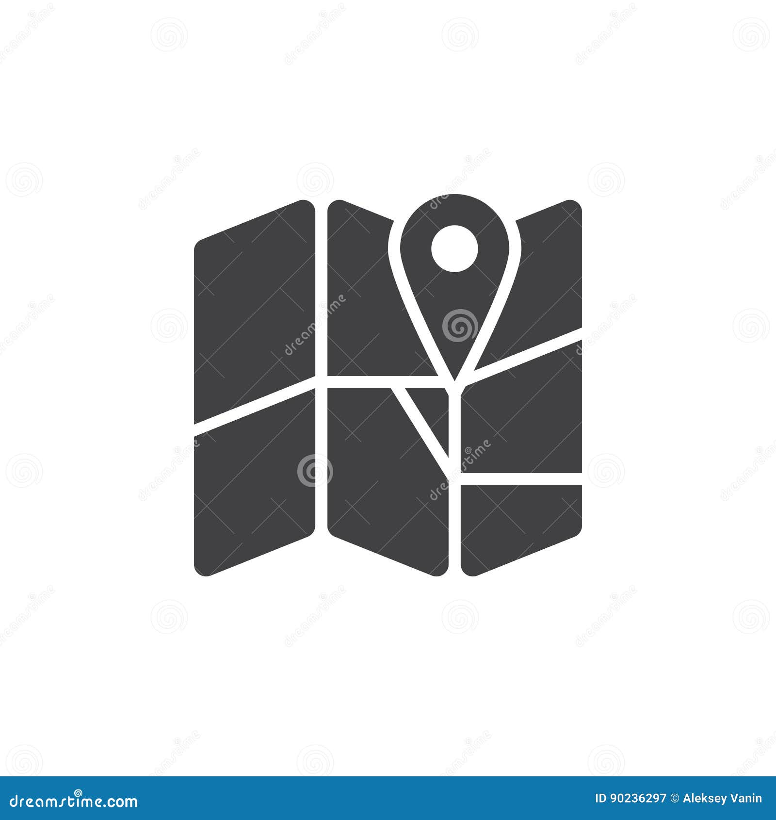 Location Icon , Map Solid Logo Illustration, Pictogram Iso Stock ...