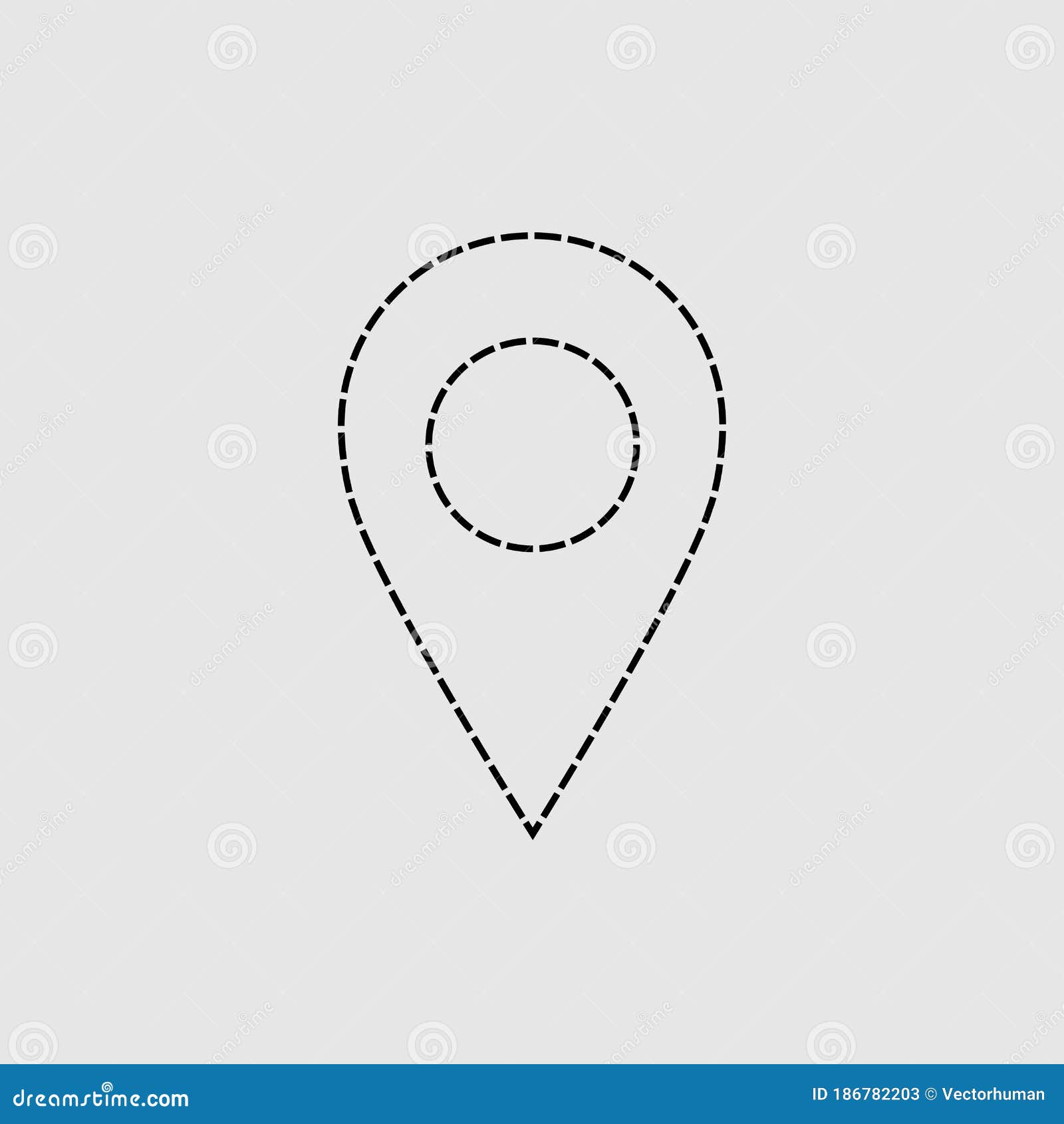 Location Icon Sign Vector Art Stock Vector - Illustration of isolated ...