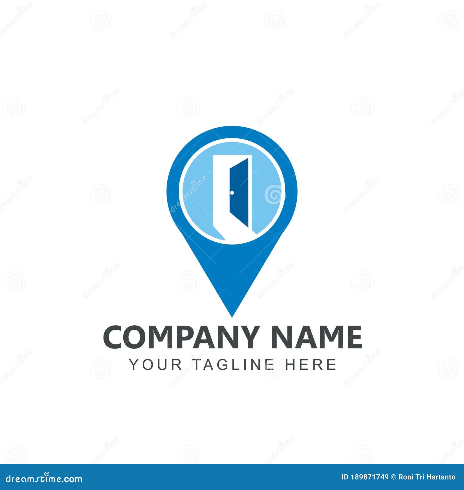Location Logo Design Inspiration Vector Stock Vector - Illustration of ...