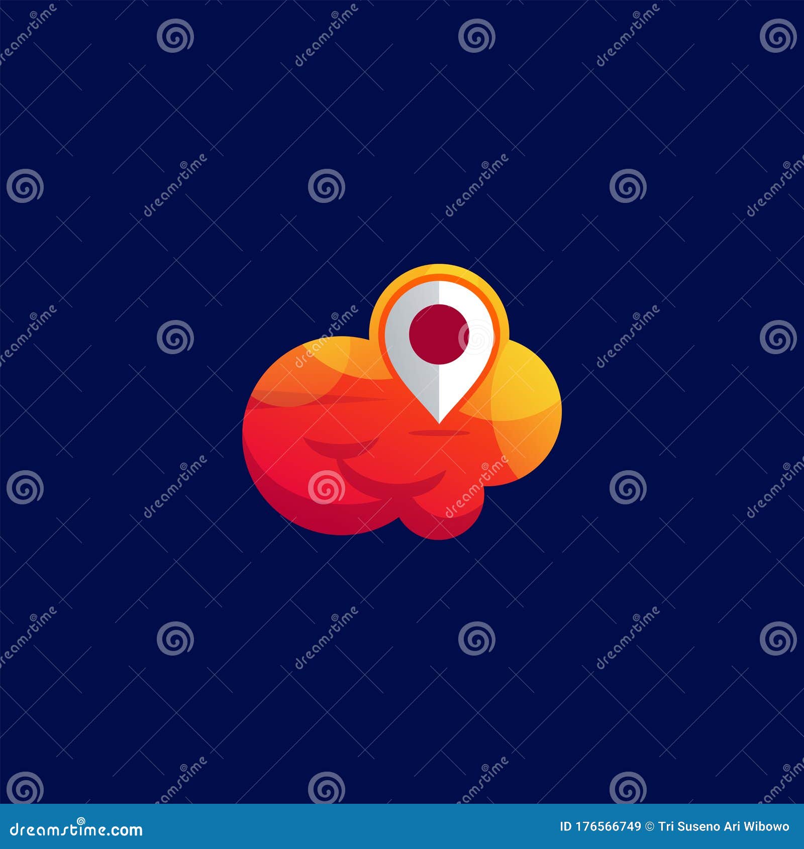 Location Logo Design Vector Illustrations Stock Illustration ...