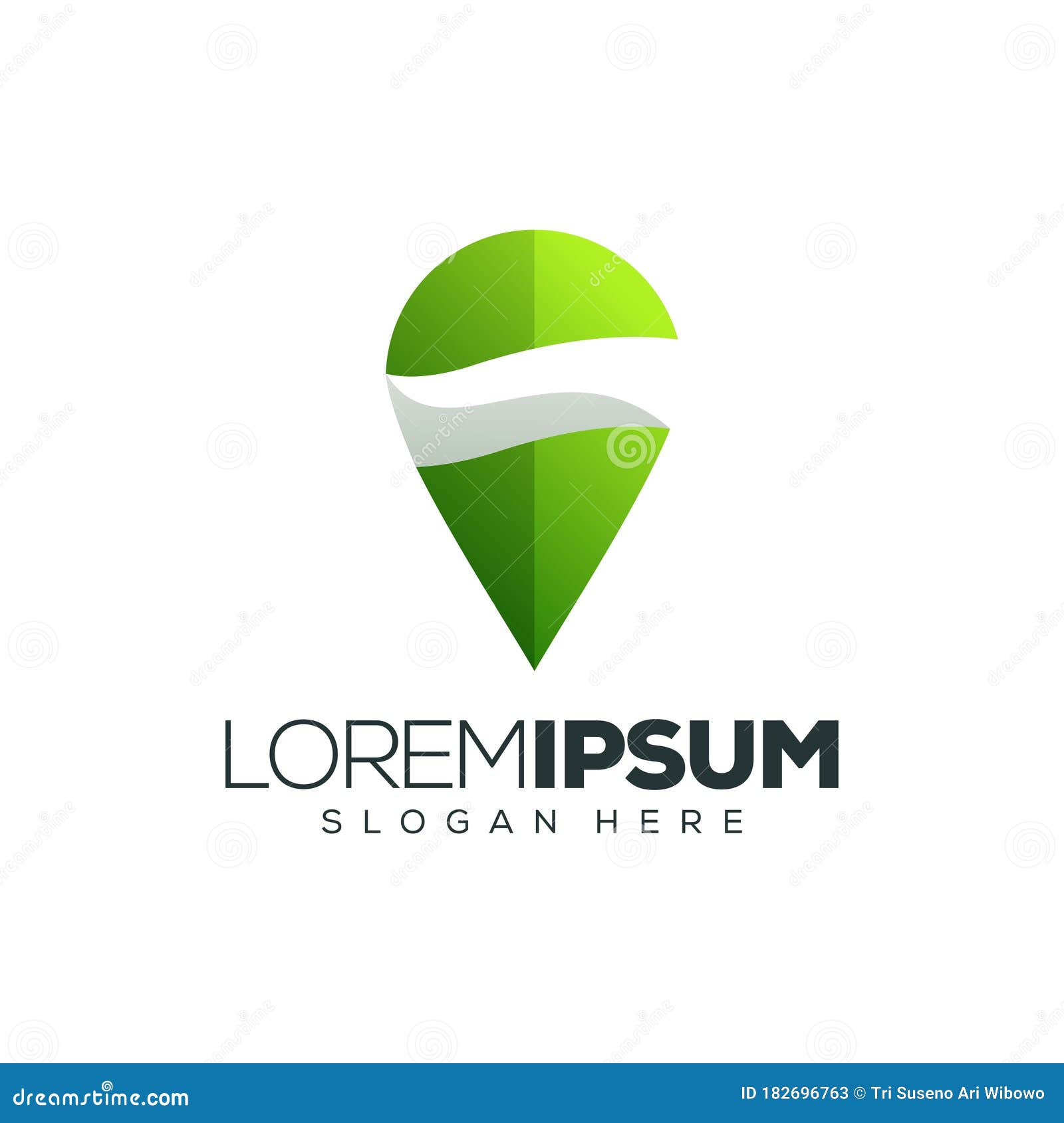 Location Logo Design Vector Illustrations Stock Vector - Illustration ...