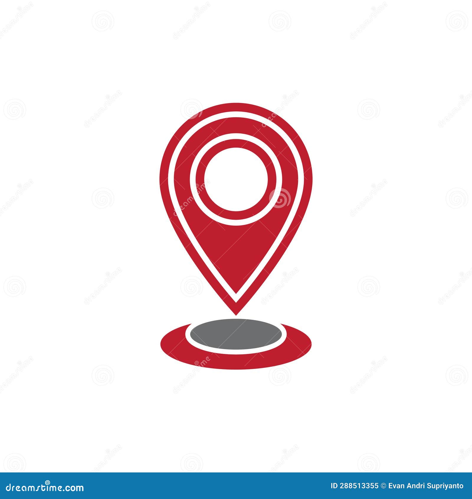 Location Logo Vector Illustration Business Element and Symbol Stock ...