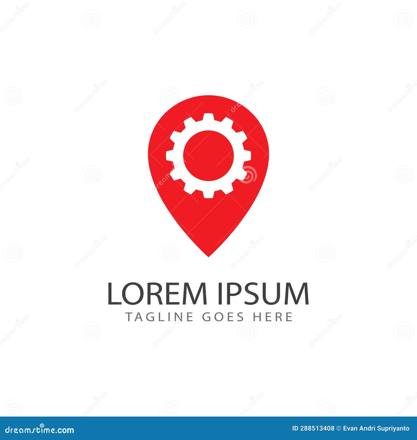 Location Logo Vector Illustration Business Element and Symbol Stock ...