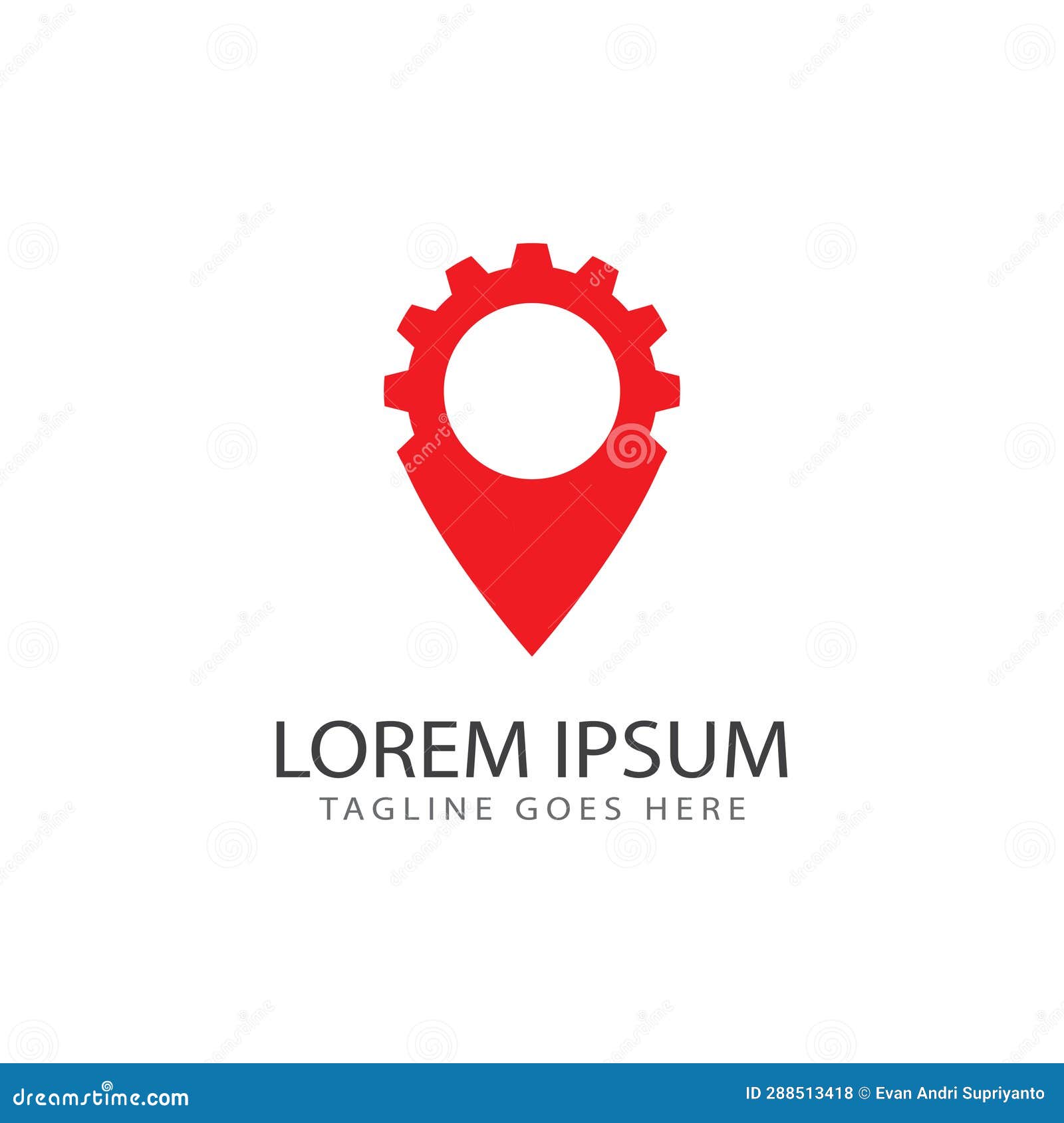 Location Logo Vector Illustration Business Element and Symbol Stock ...