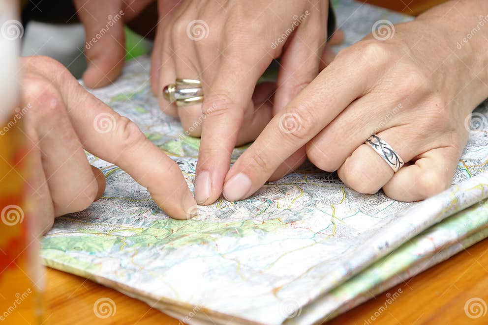 Location on map stock photo. Image of fingers, finger - 15472296