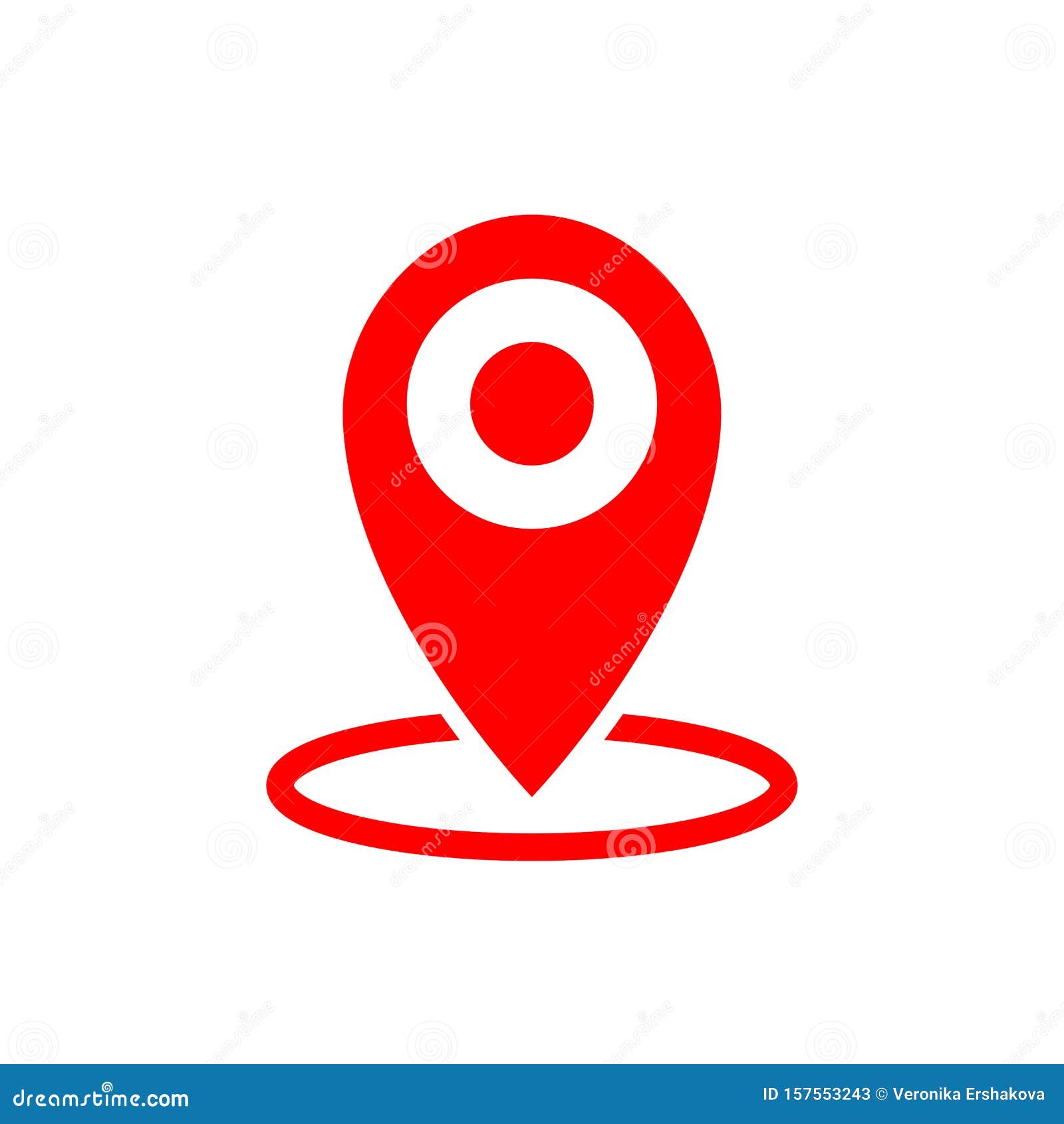 Location Map Icon. Gps Pointer Mark Symbol Stock Vector - Illustration ... Location Map Icon. Gps Pointer Mark Symbol Stock Vector - Illustration ...