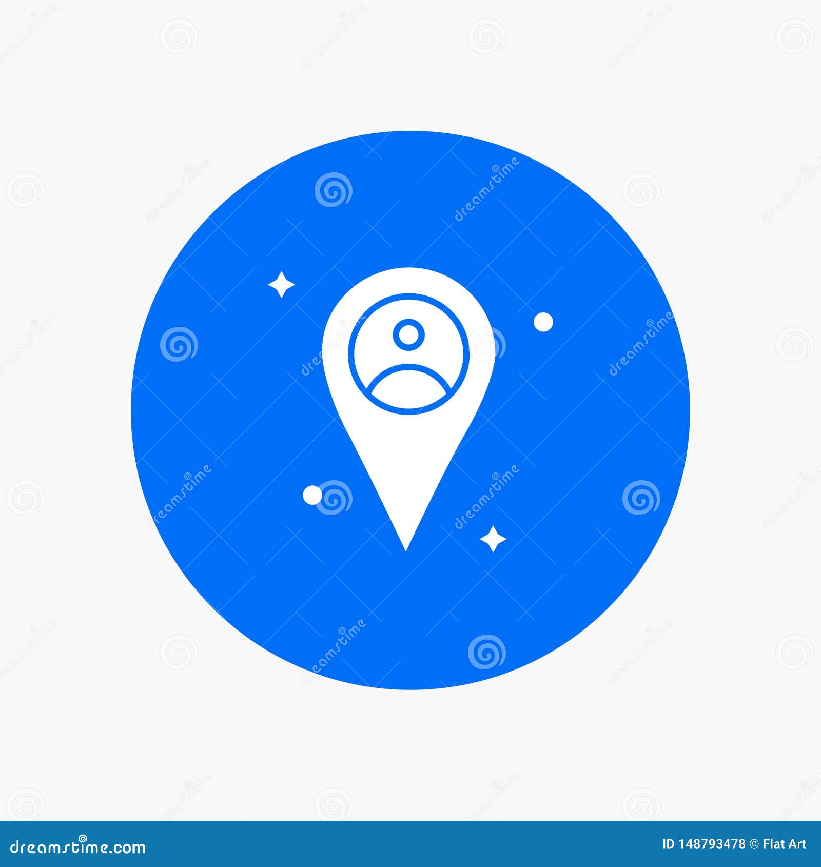 Location, Map, Man stock vector. Illustration of flat - 148793478