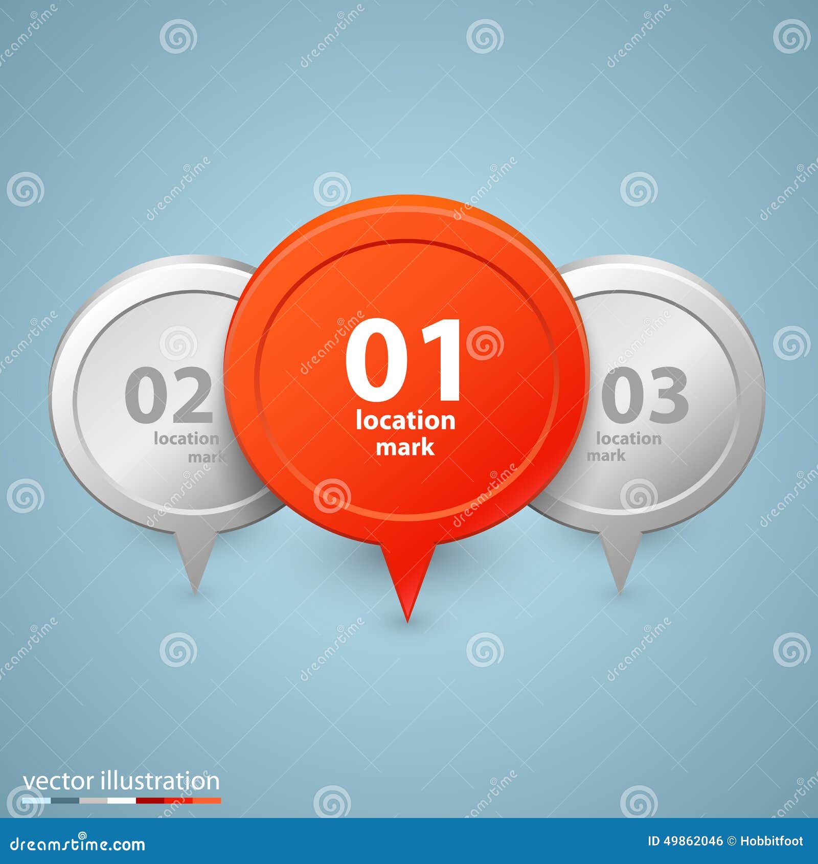 Location mark stock vector. Illustration of abstract - 49862046