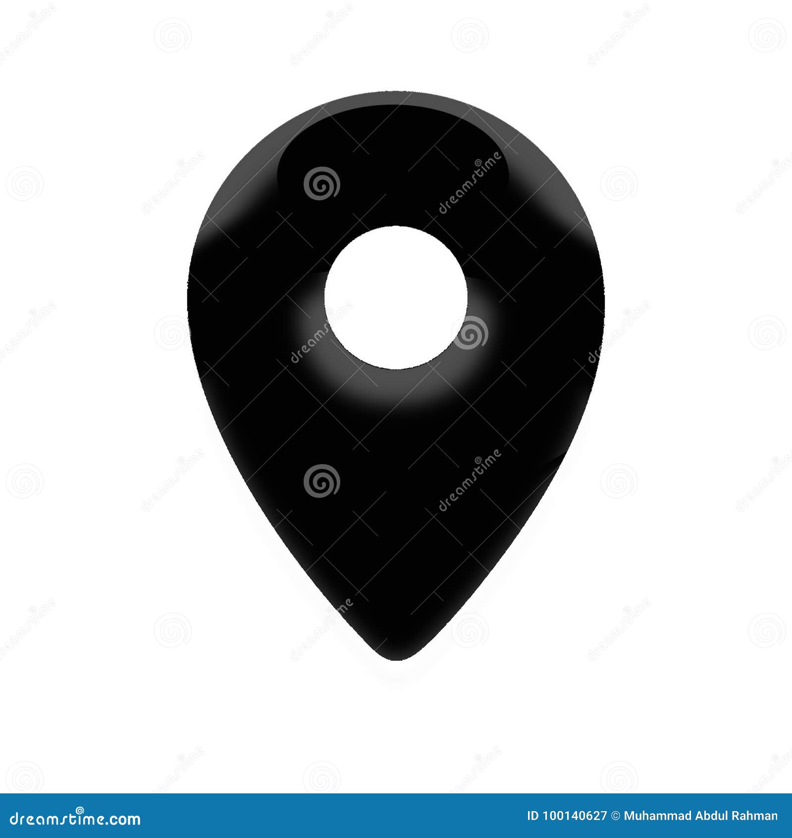 Location marker stock image. Image of ponter, travel - 100140627