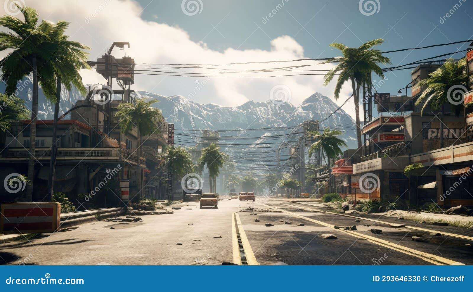Location for a Modern AAA Game Stock Photo - Image of location, north ...
