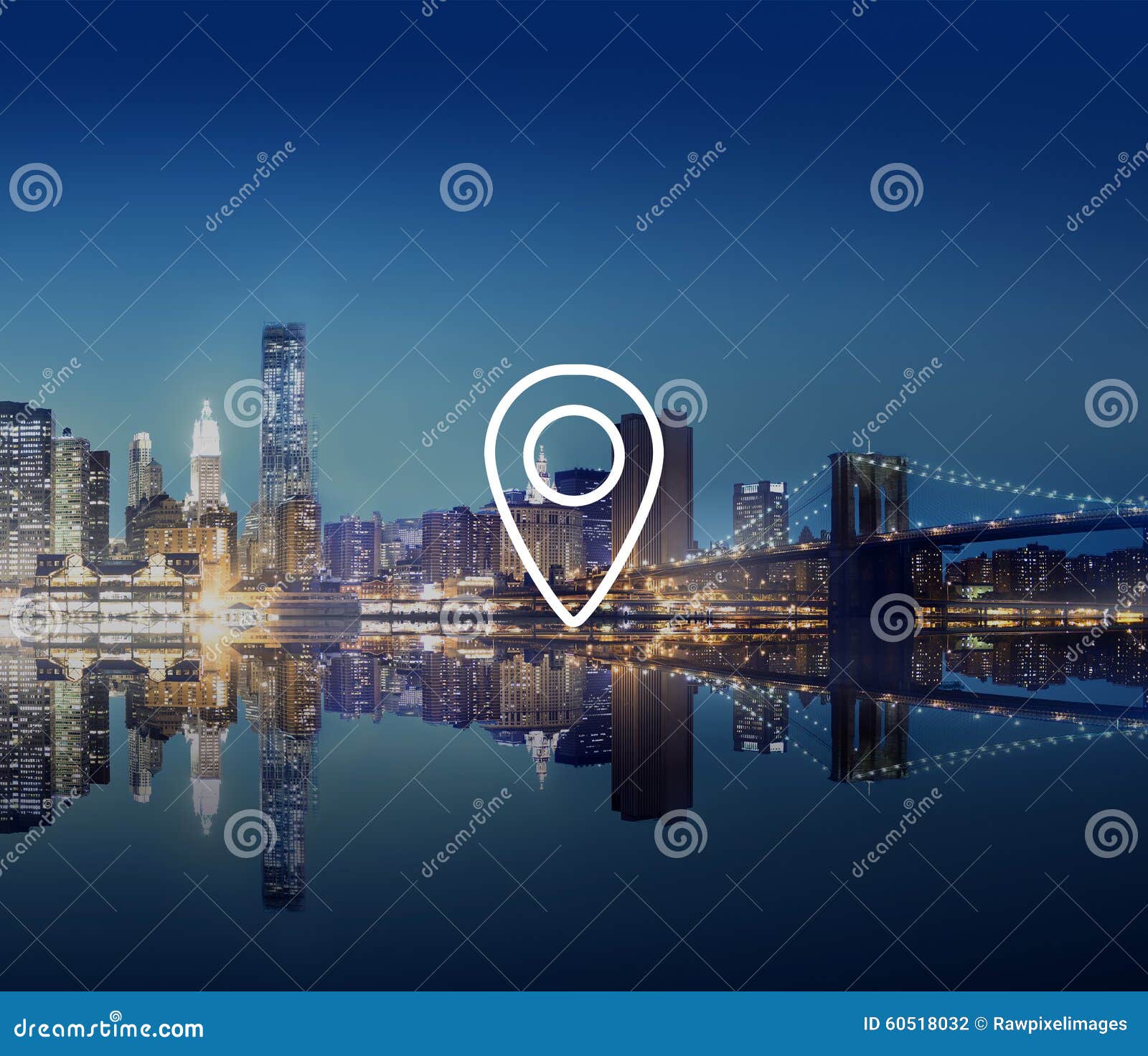 Location Navigation Destination Journey Position Concept Stock Photo ...