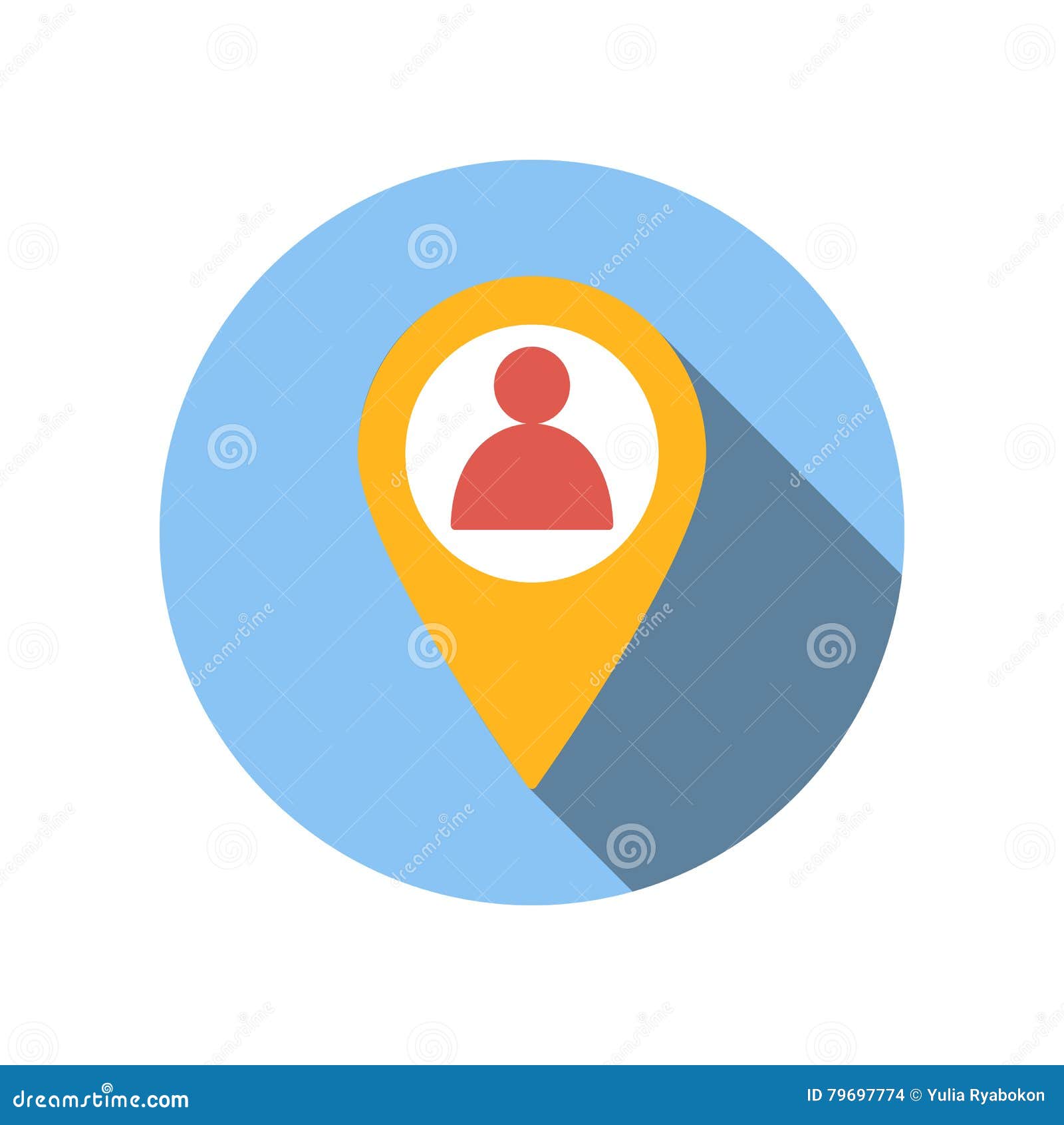 Location People Icon, Location, People, Map, Direction Stock ...