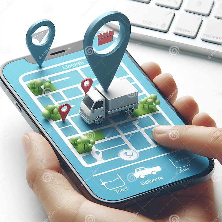 65 71. Location Picker_ a Map or Input Field that Allo Stock Photo ...