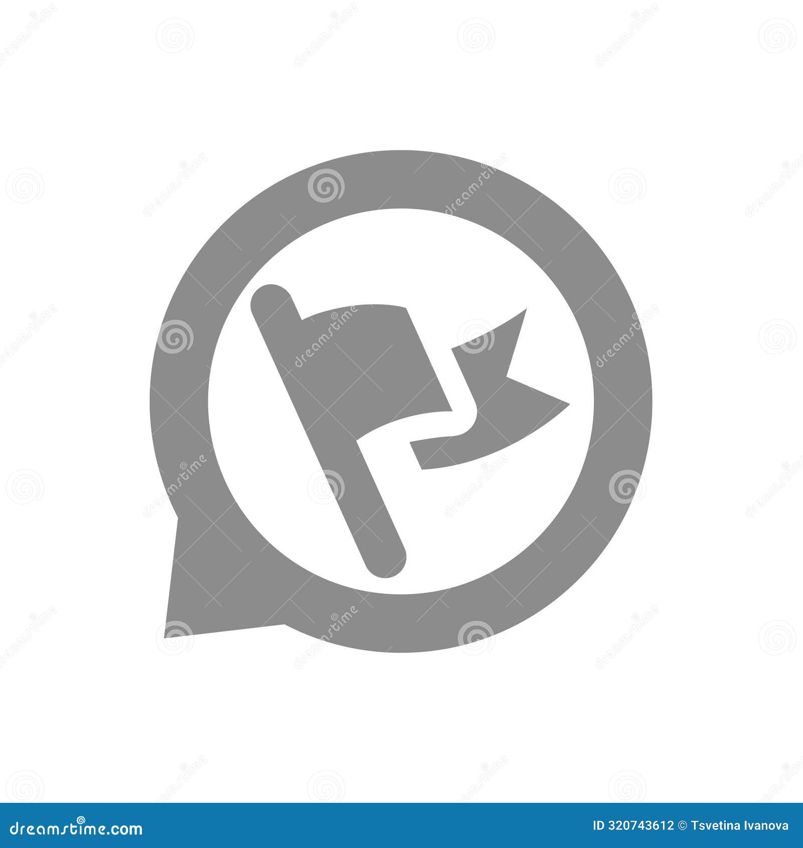 Location Pin with Flag Vector Stock Vector - Illustration of pictograph ...