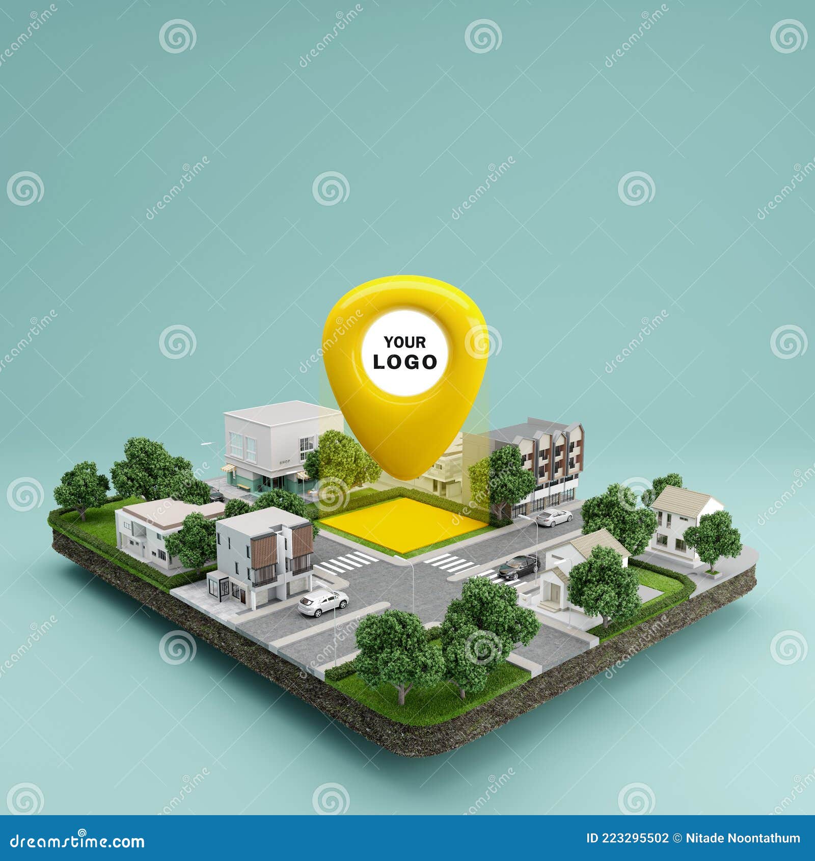 Urban Direction Signs Set Vector Illustration | CartoonDealer.com ...