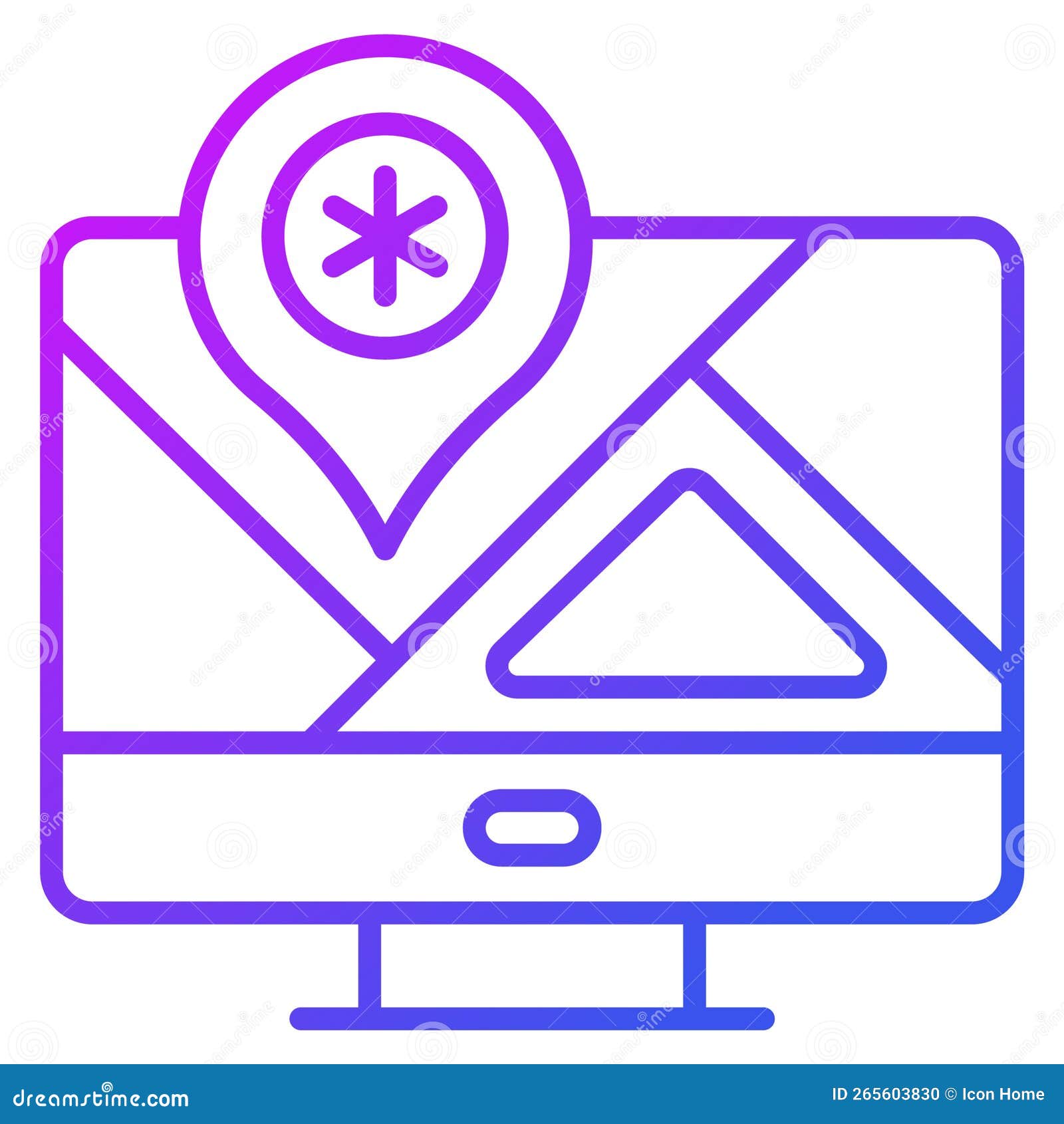 Location Pin Modern Concepts Design, Stock Vector - Illustration of ...