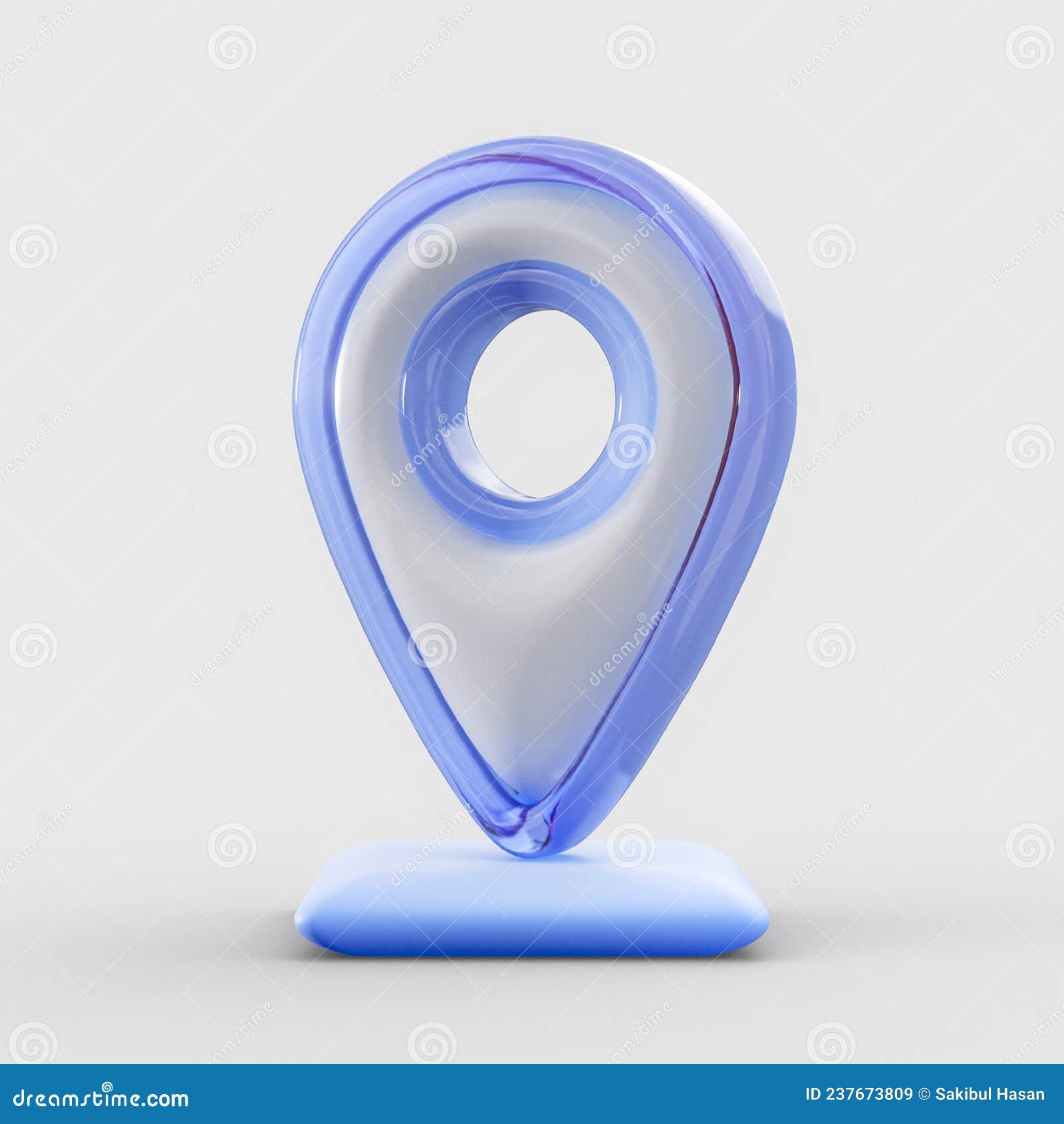 Location Pin Pointer Icon Glass Morphism Bubble Realistic Symbol 3d ...