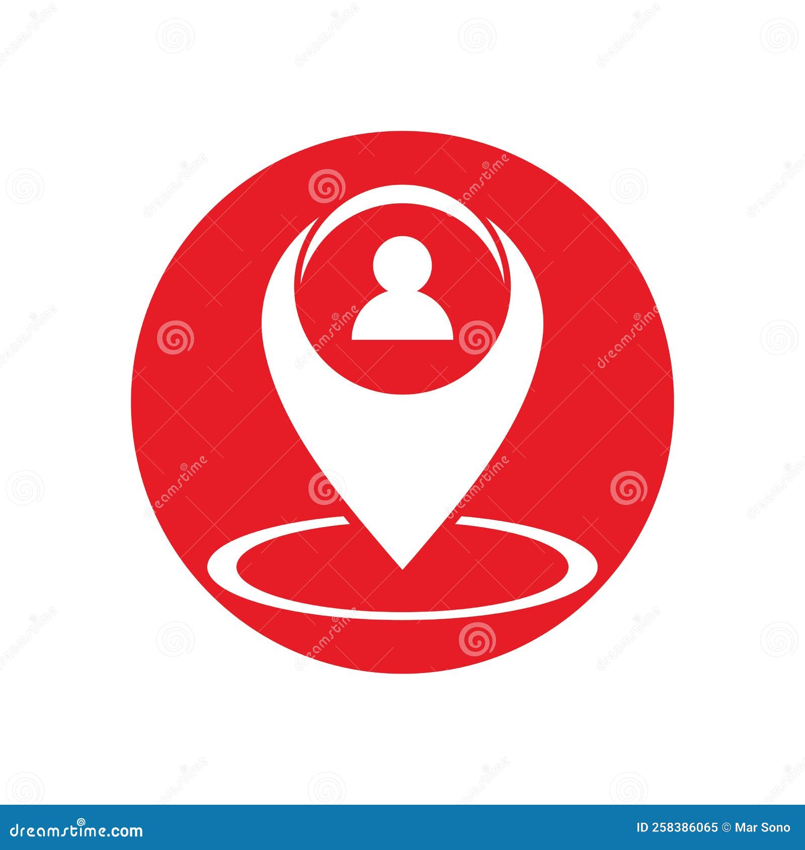 Location Point Icon Vector Illustration Stock Vector - Illustration of ...