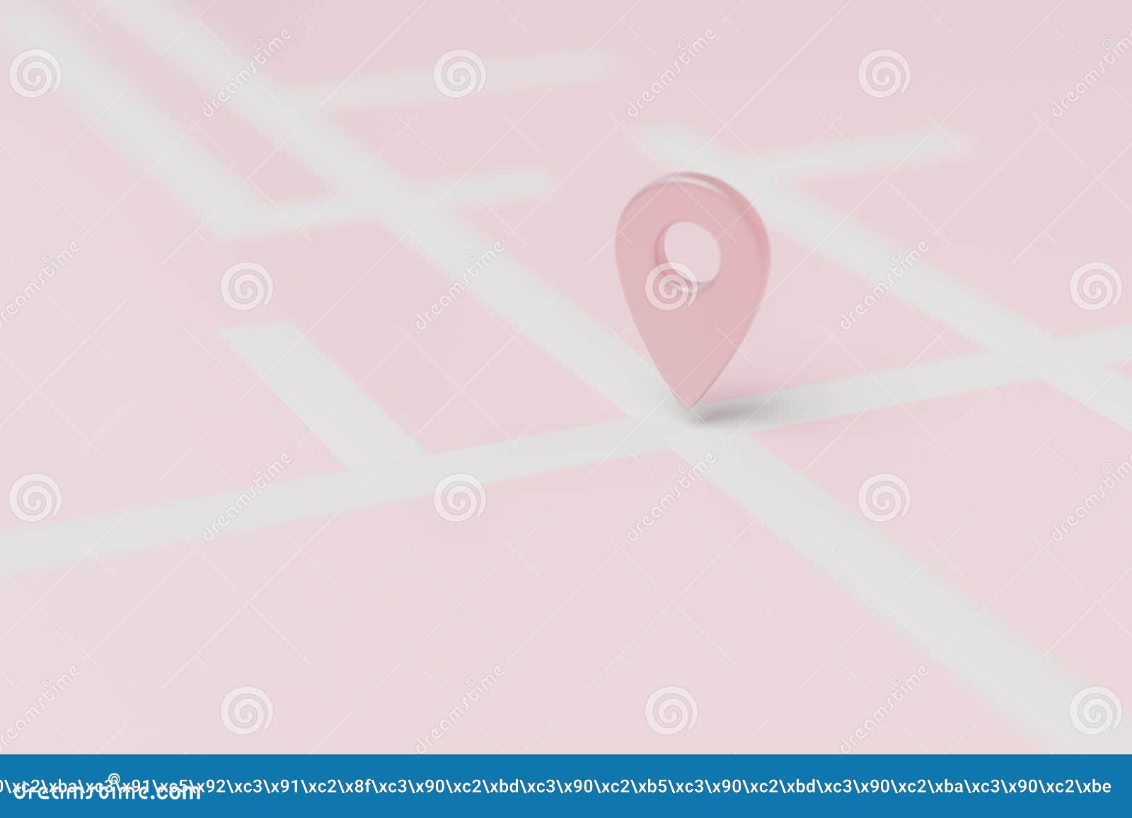 The Location Point of Pastel Color Indicated on the Map. Copy Paste ...