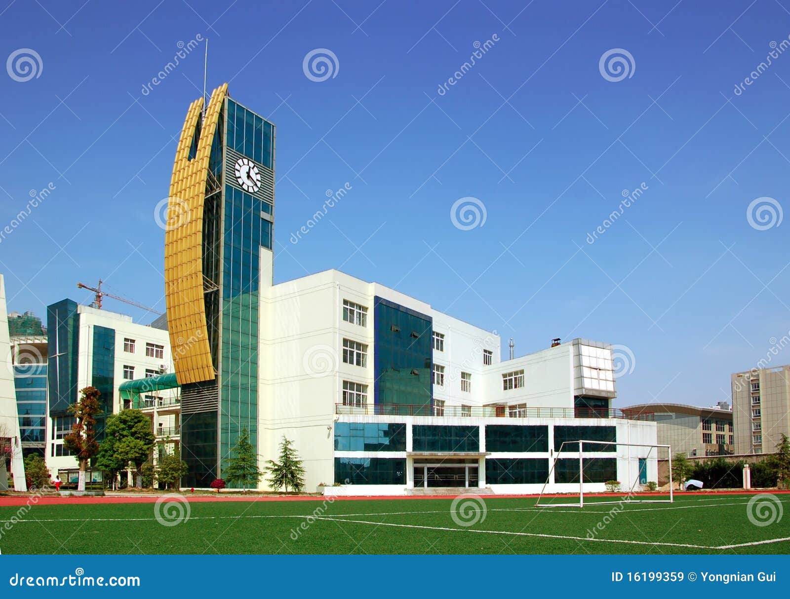 Location of a school stock image. Image of blue, beaut - 16199359